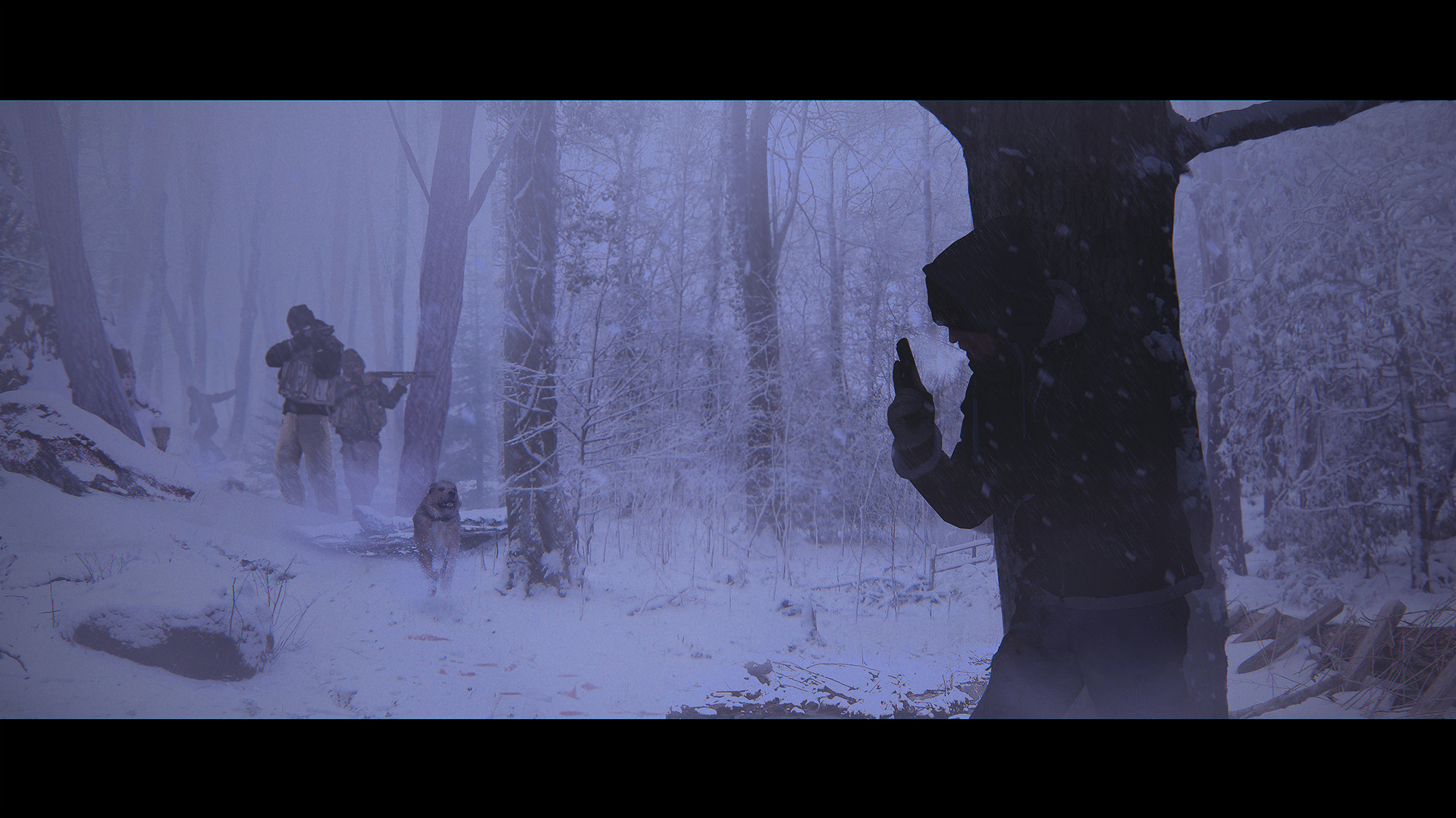 ArtStation - Winter hunting