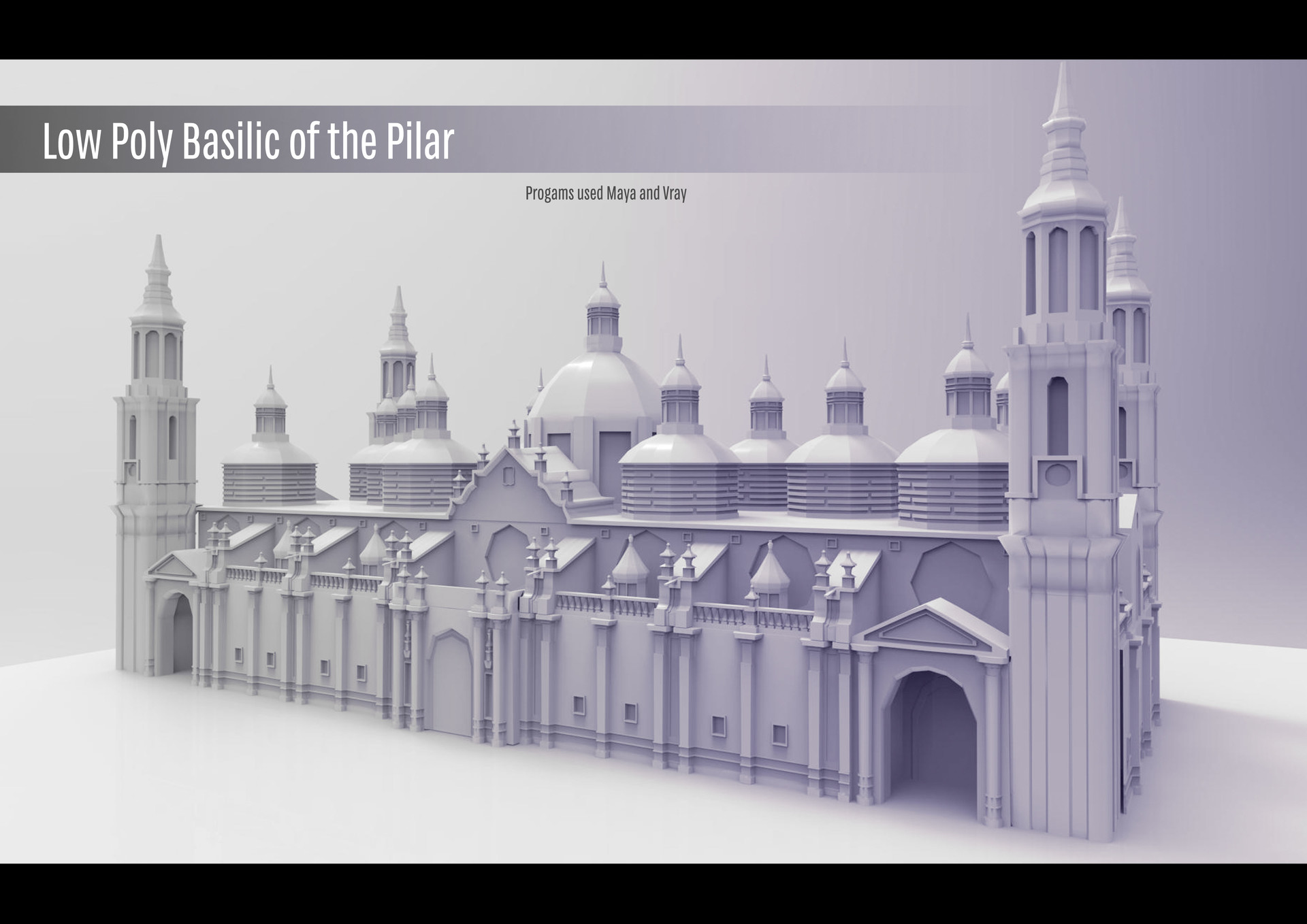 ArtStation - Basilica of Our Lady of the Pilar