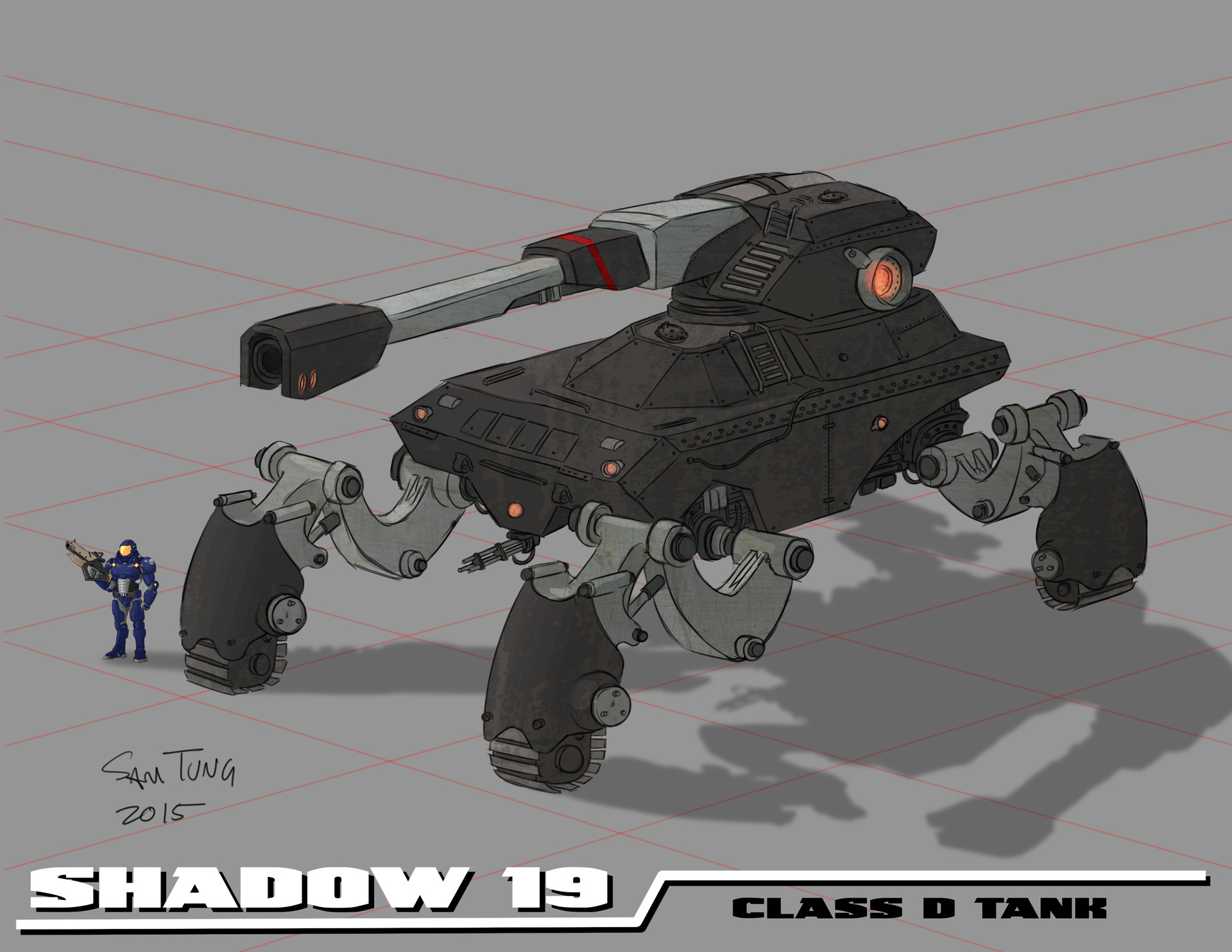 ArtStation - Class D Tank