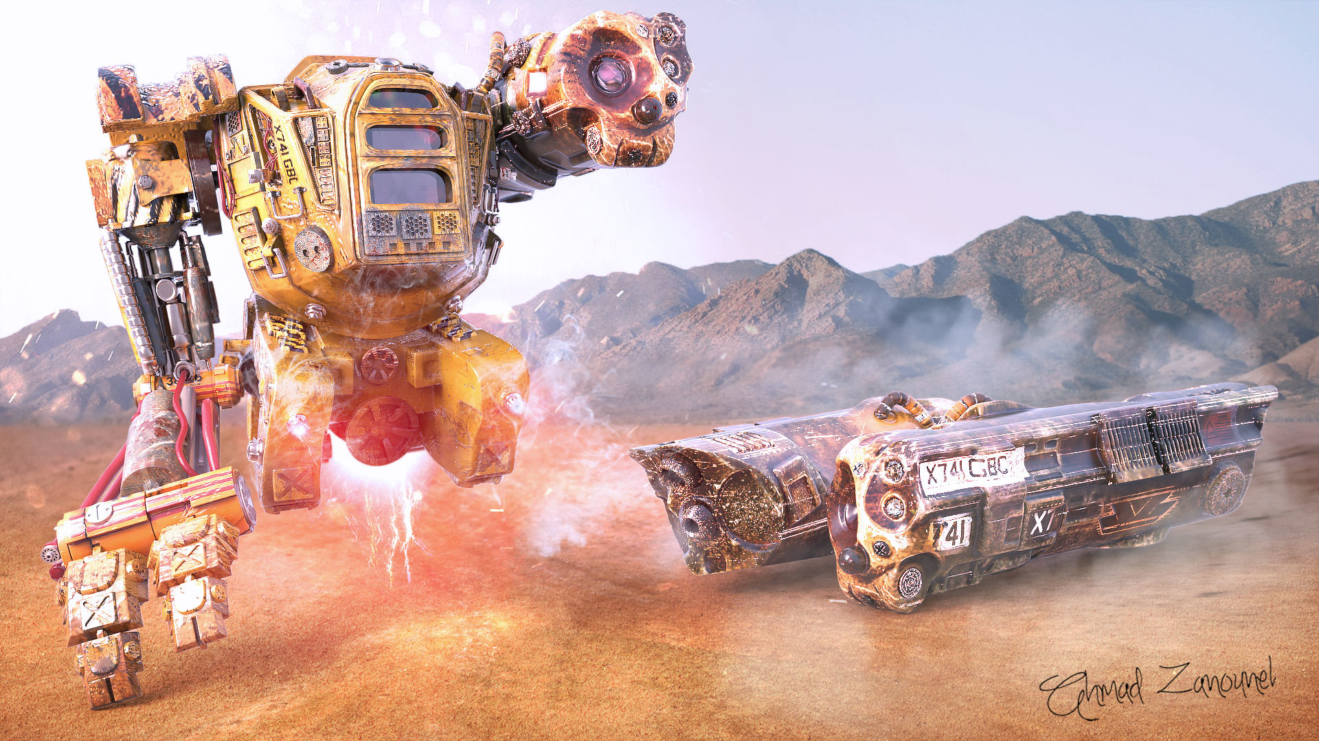 ArtStation - PredatorRobot