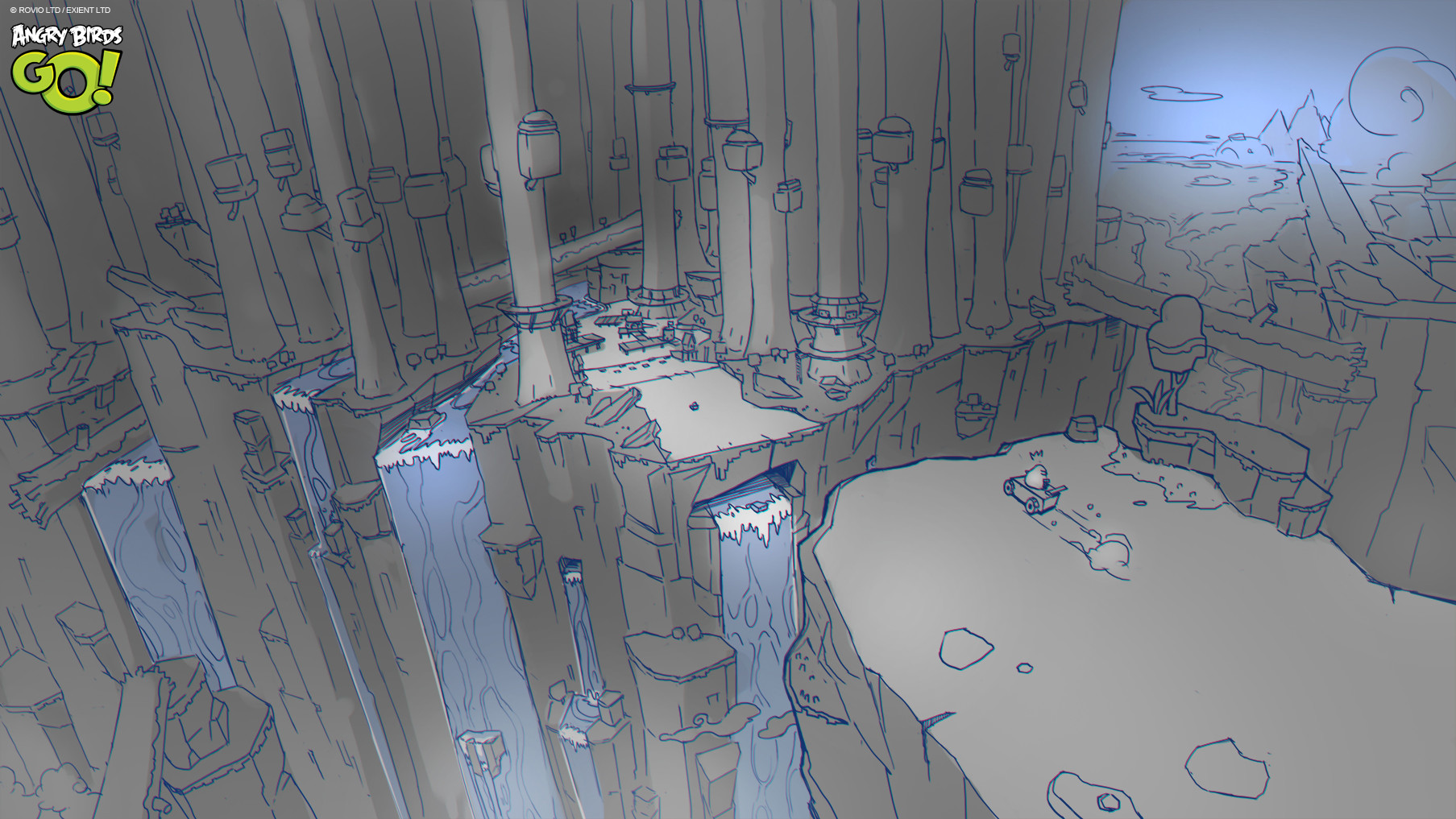 ArtStation - rocky road sketches