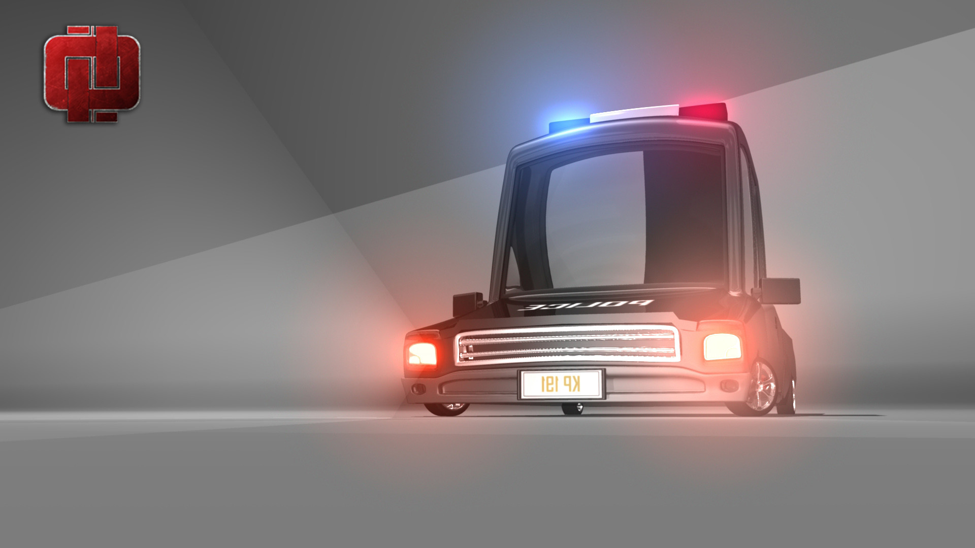 ArtStation - Police car