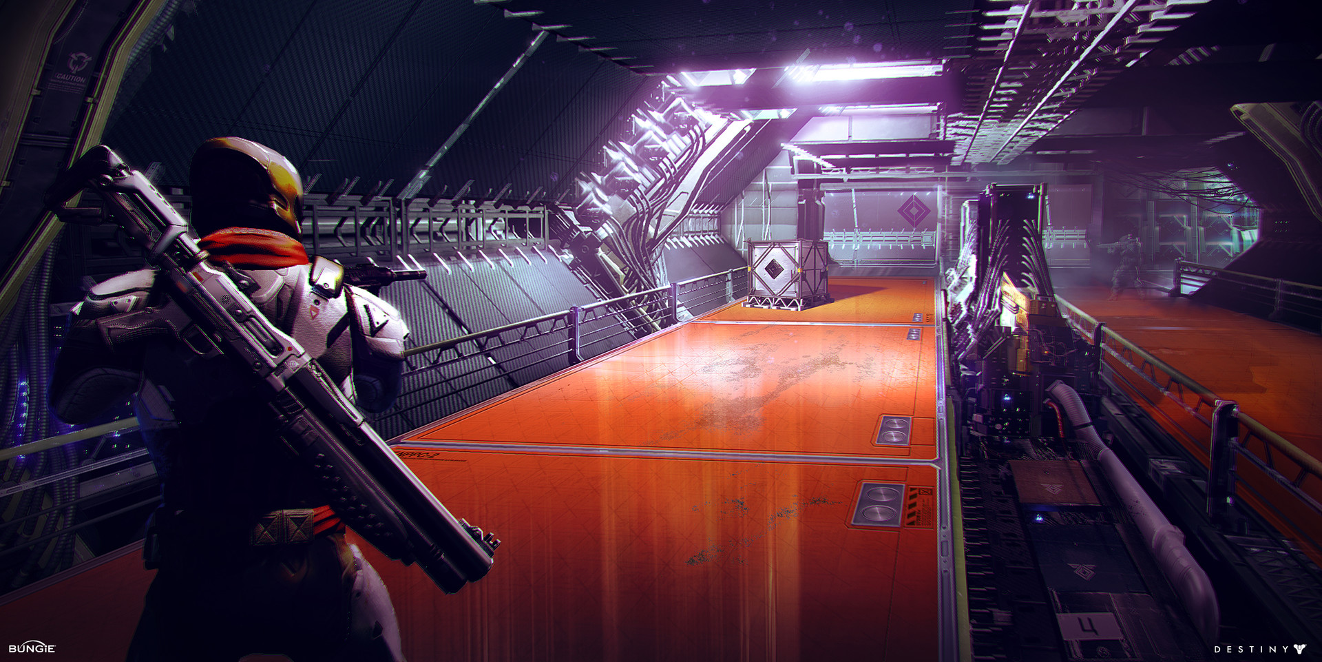 ArtStation - Destiny - Tech Hallway