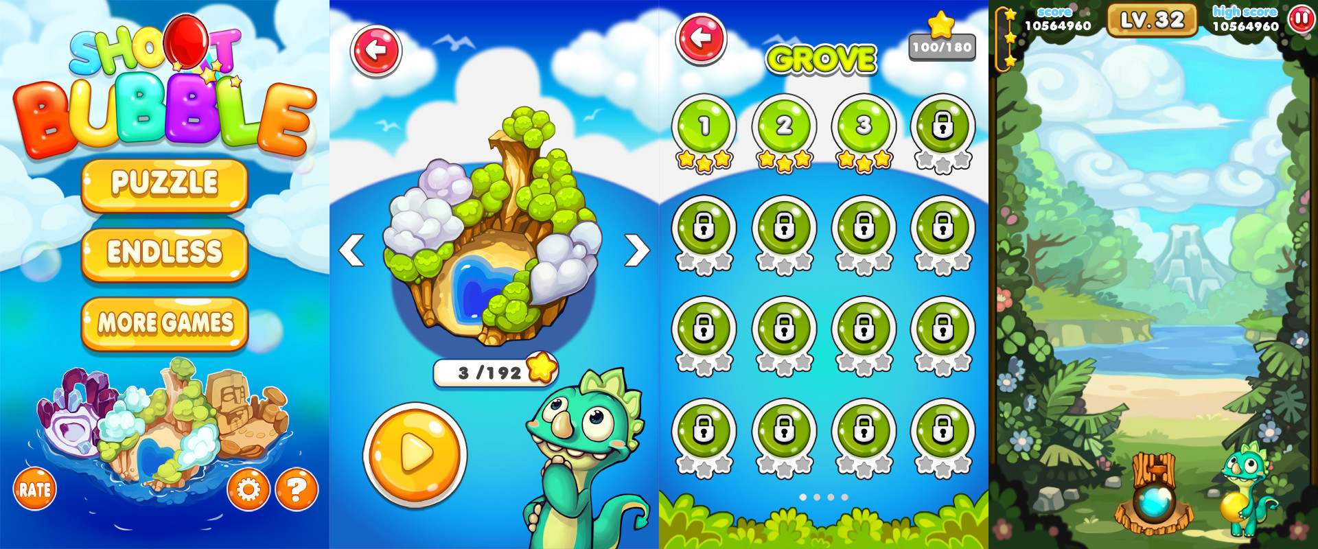 ArtStation - Game－Bubble Shoot