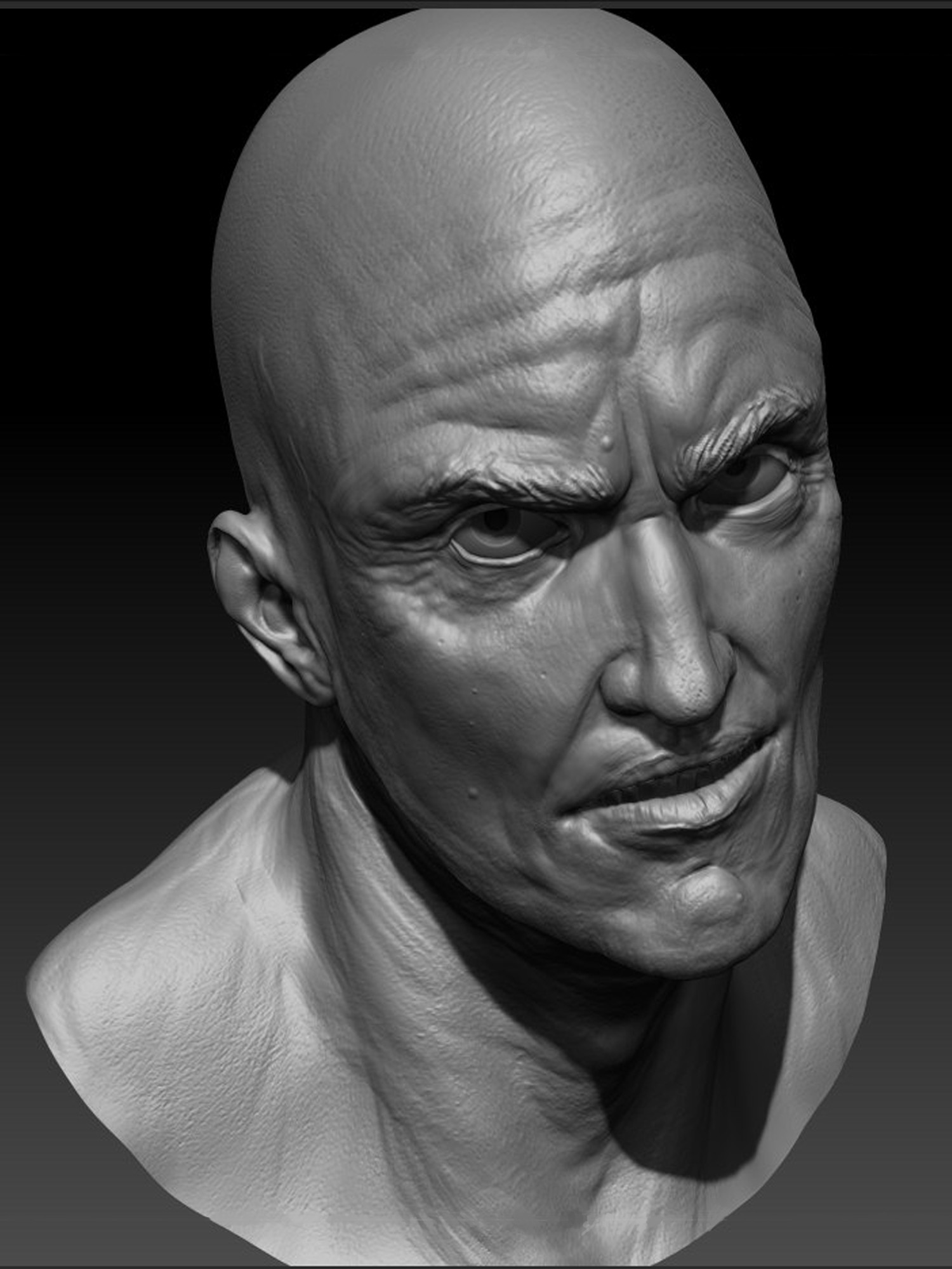 ArtStation - man's face