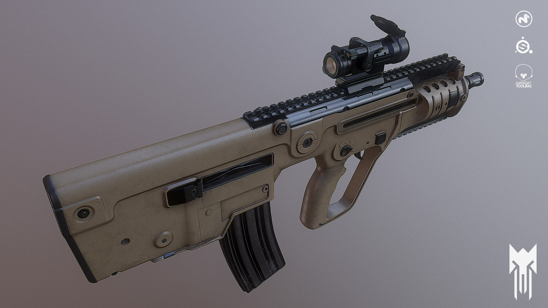 Elliot Sharp - Freelance 3D Artist - Aimpoint PRO