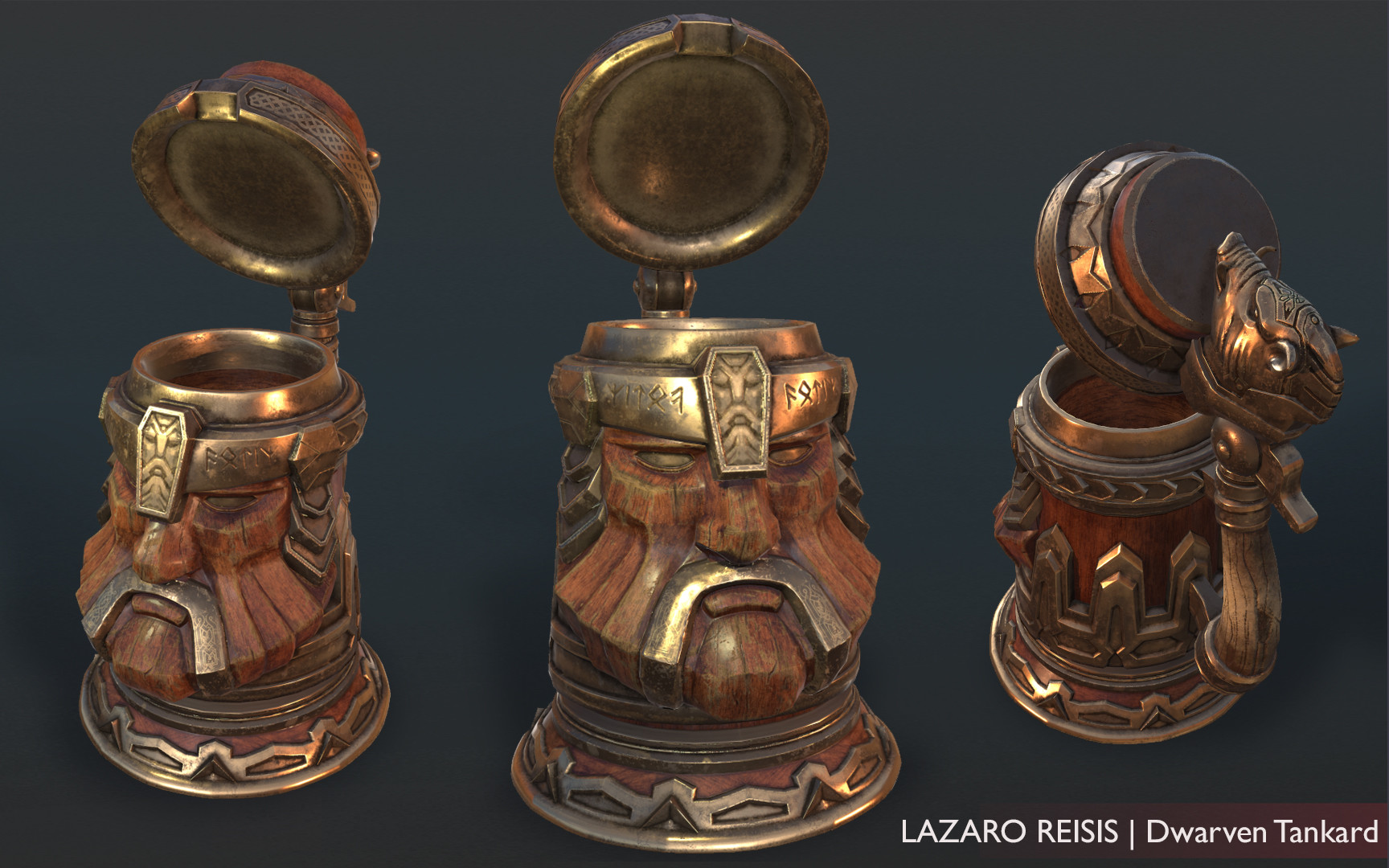 ArtStation - Dwarven Tankard