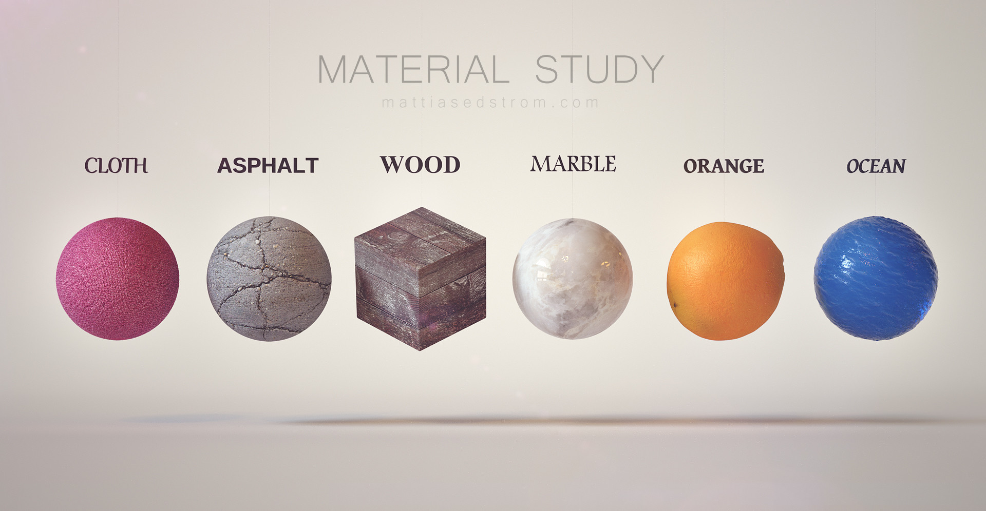 ArtStation - Material Study