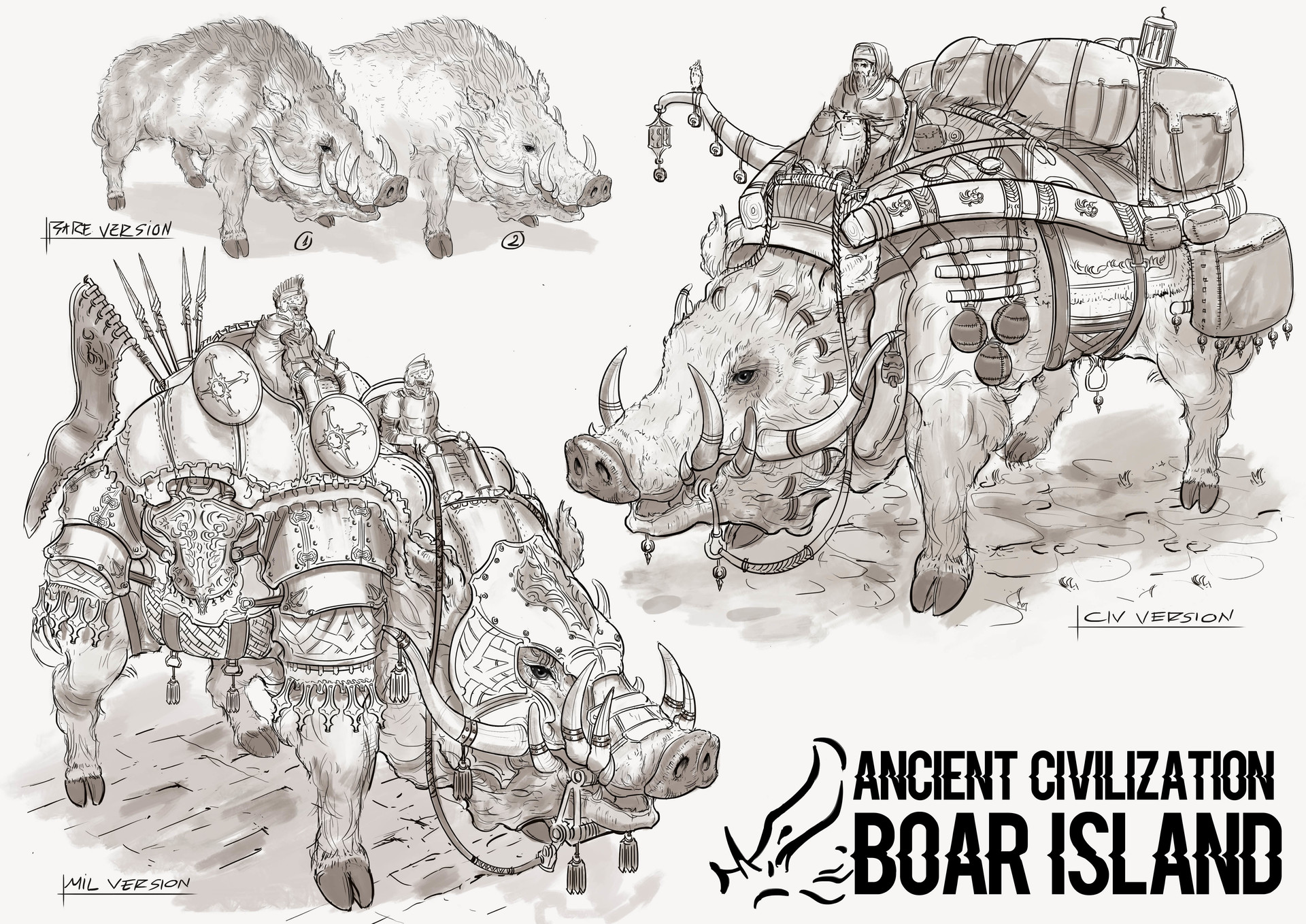ArtStation - Boar Island