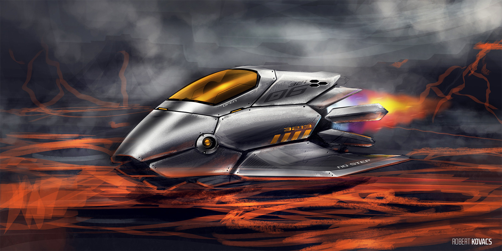 ArtStation - Lava Rider