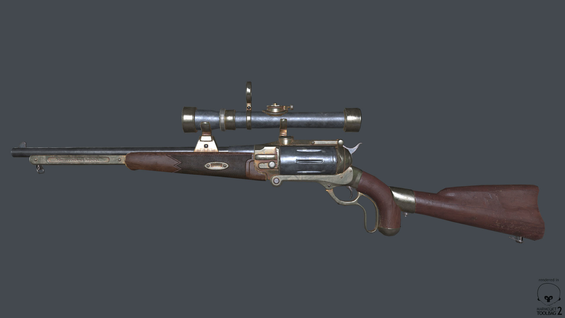 gun steampunk