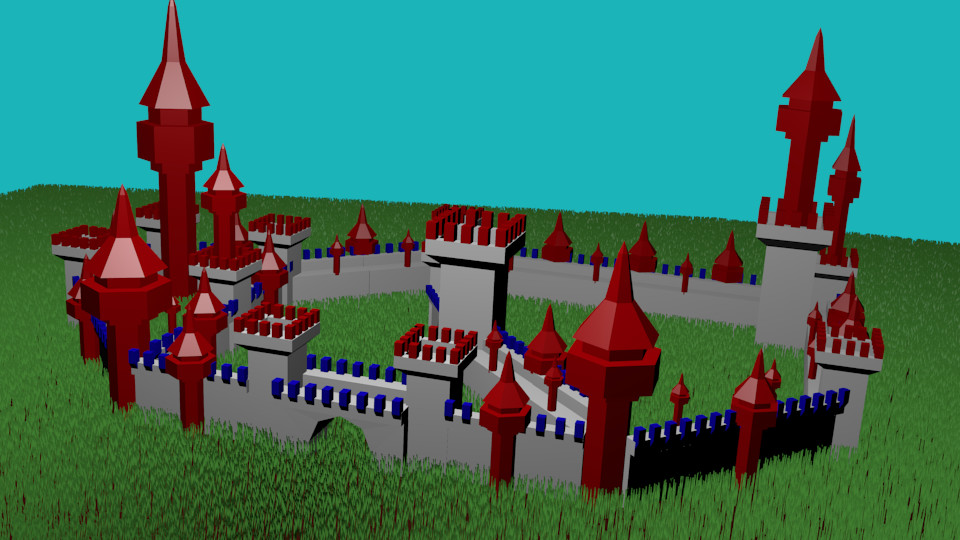 ArtStation - Cartoon Castle