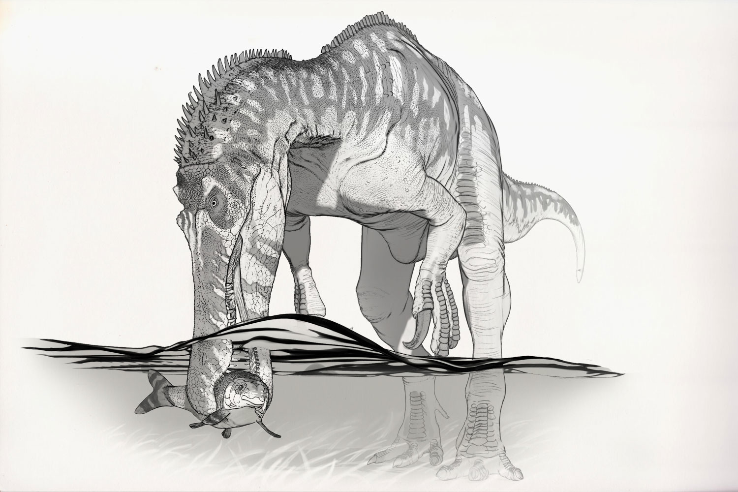 ArtStation - Draw Dinovember Day 7 Baryonyx