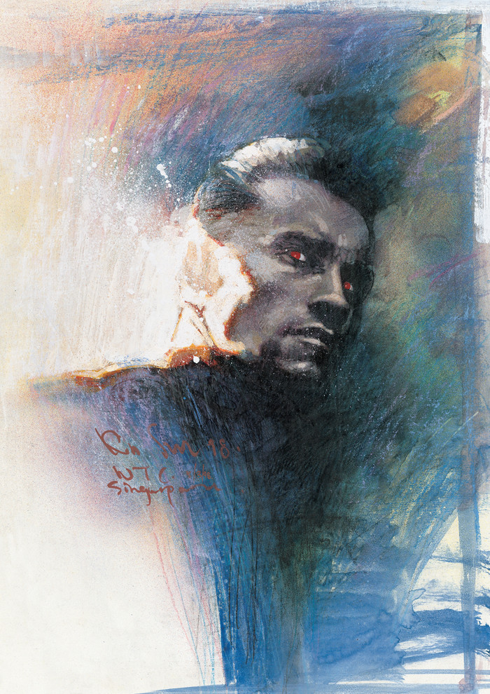 Kinsun Loh - Mixed media art