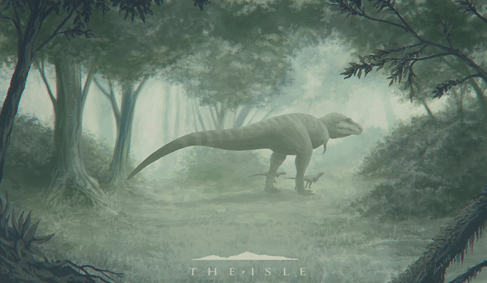 ArtStation - The Isle - Tyrannosaurus concept art