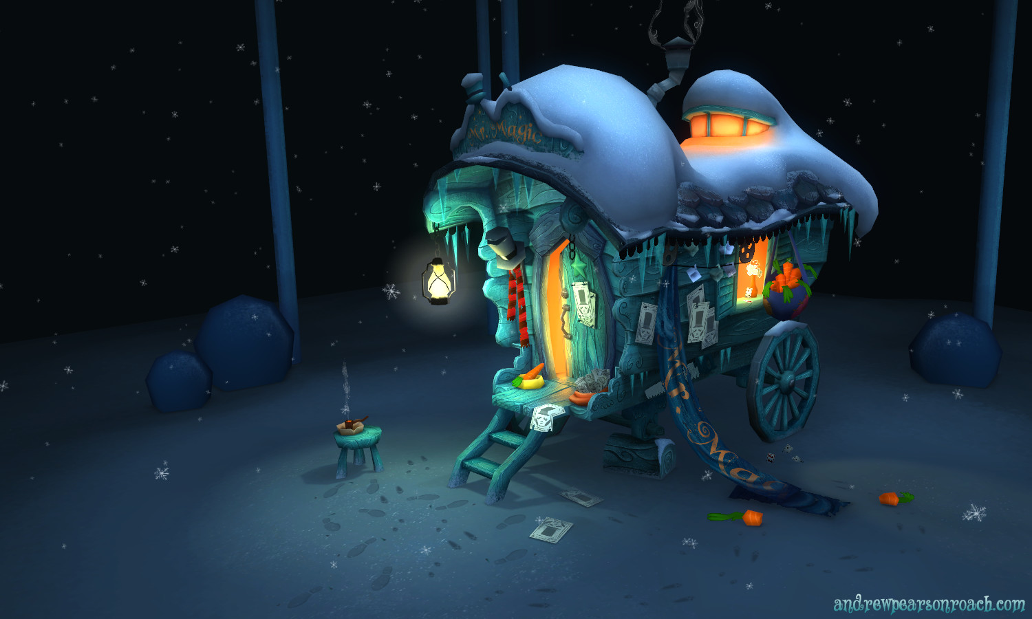 ArtStation - Mr. Magic's Caravan