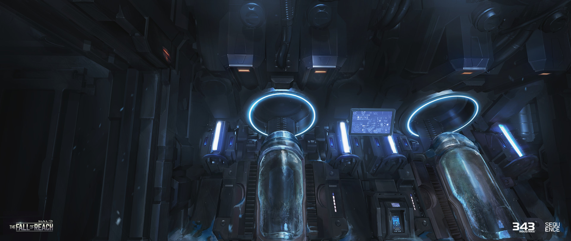ArtStation - Halo: The Fall of Reach Cryo Chamber