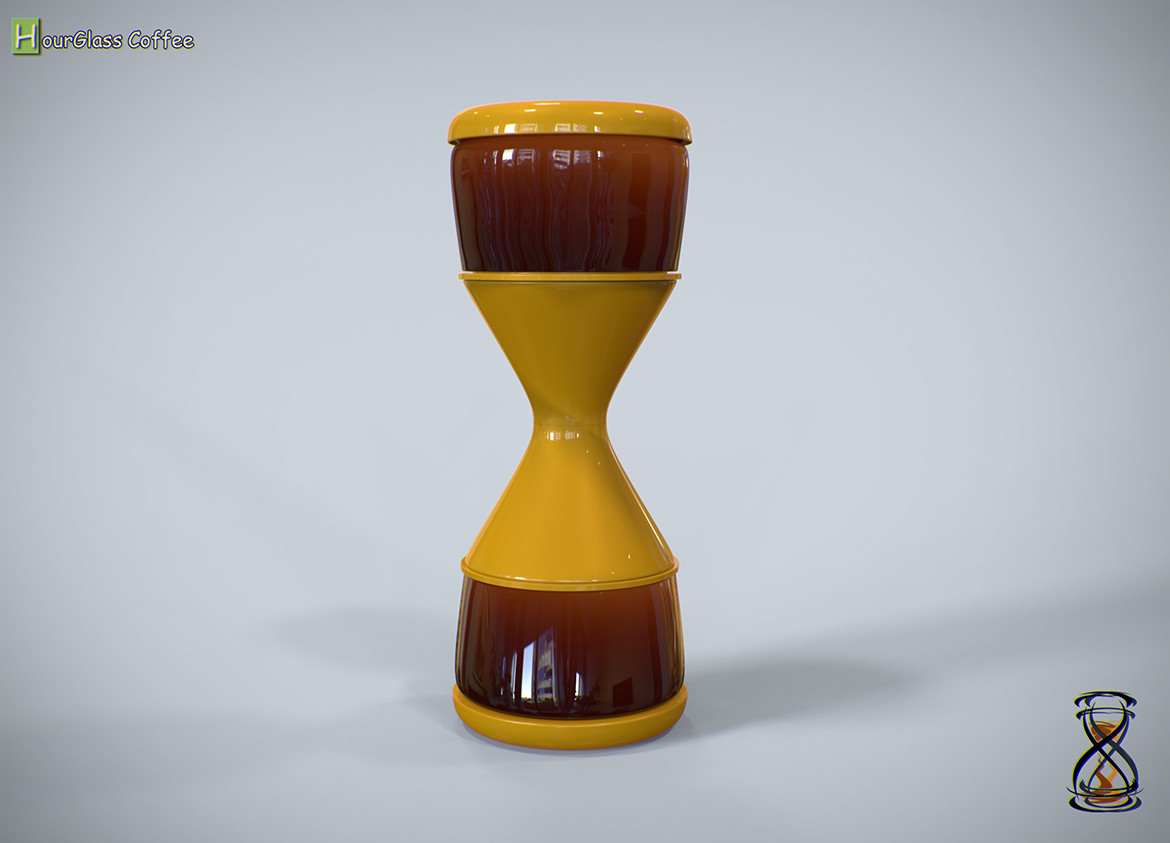 ArtStation - HourGlass Coffee Machine