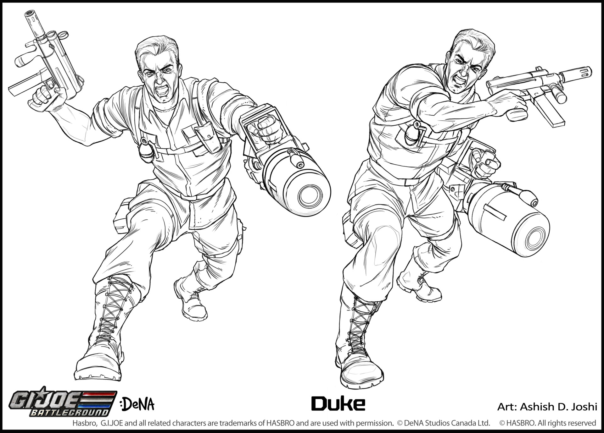 gi joe coloring pages to print