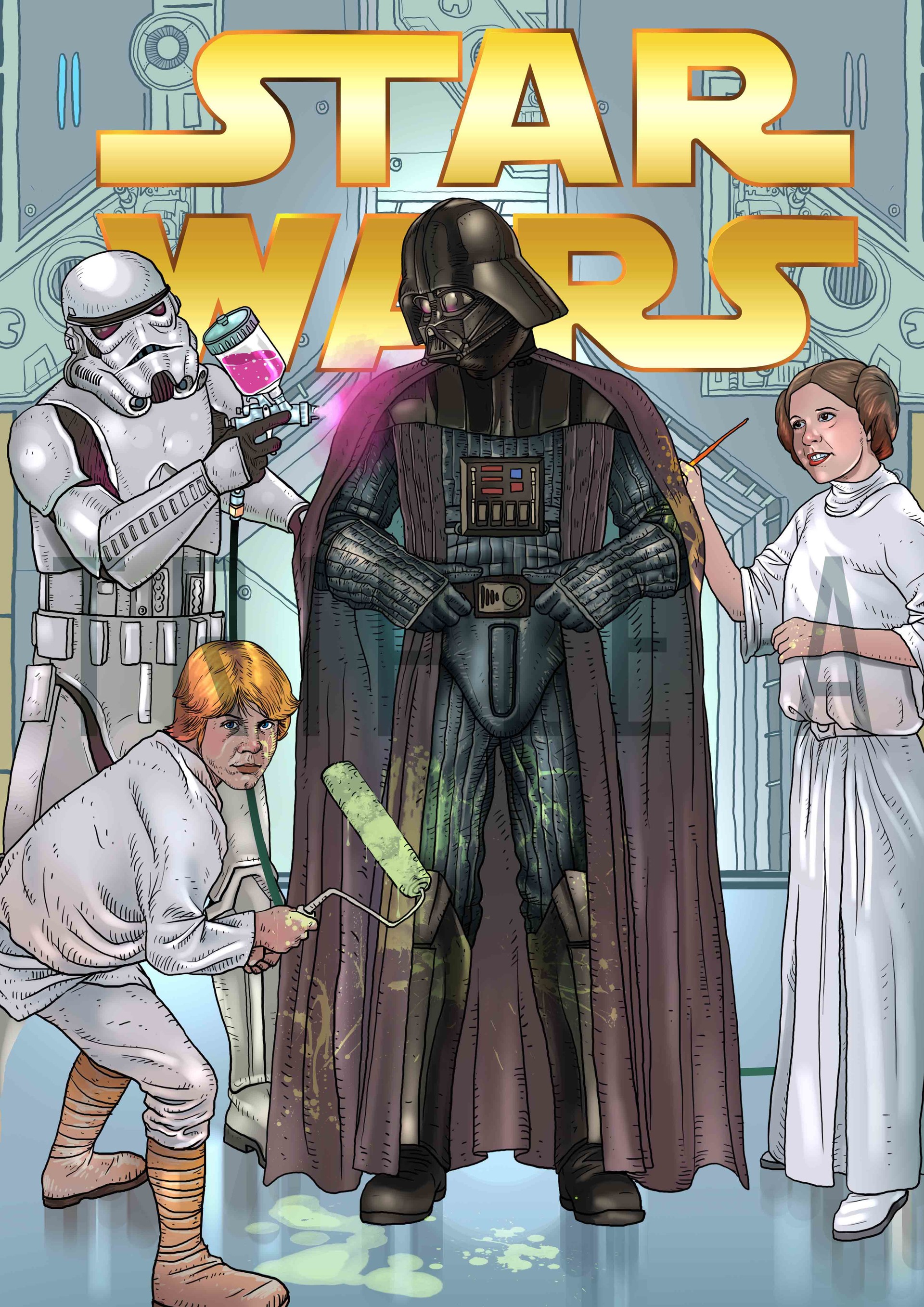 Triple A - STAR WARS FAN ART