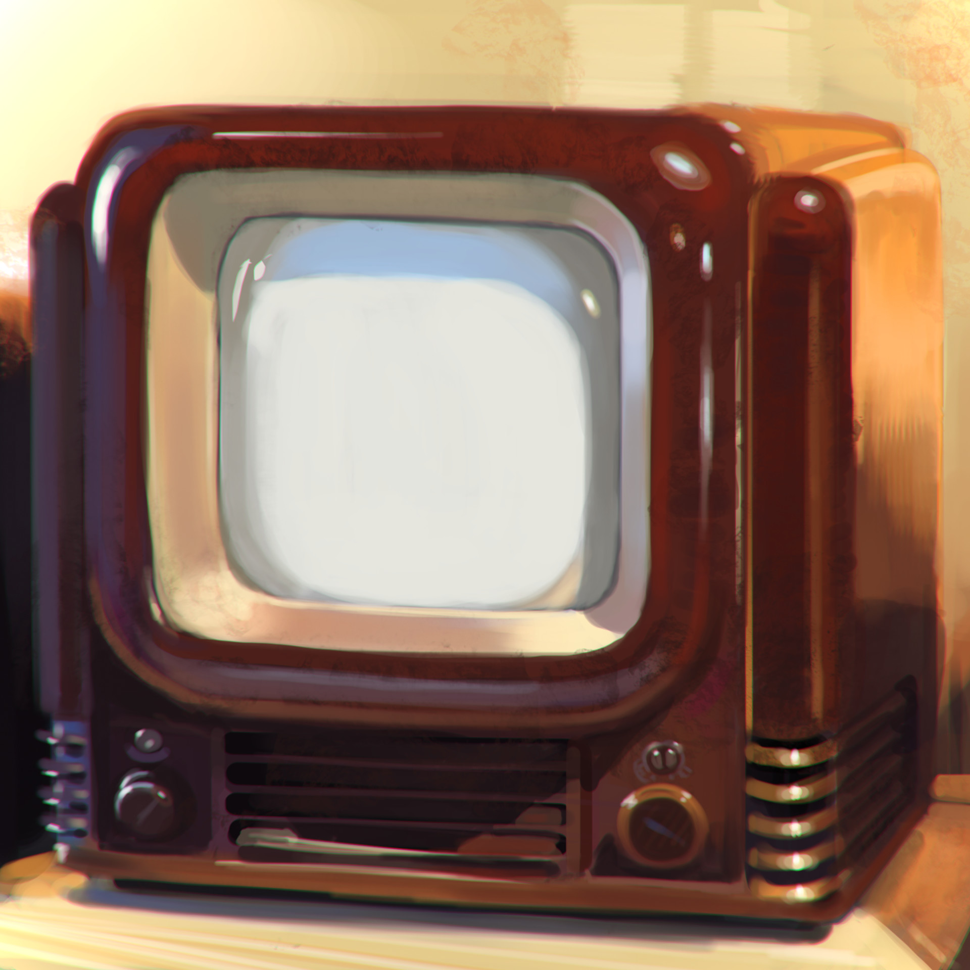 Old Television 1940