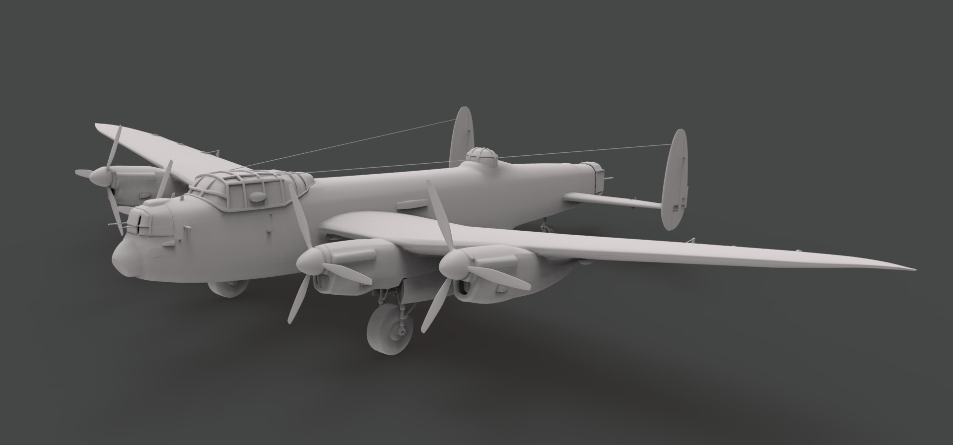 ArtStation - avro lancaster