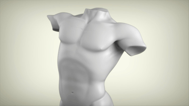 ArtStation - Maya Torso Model