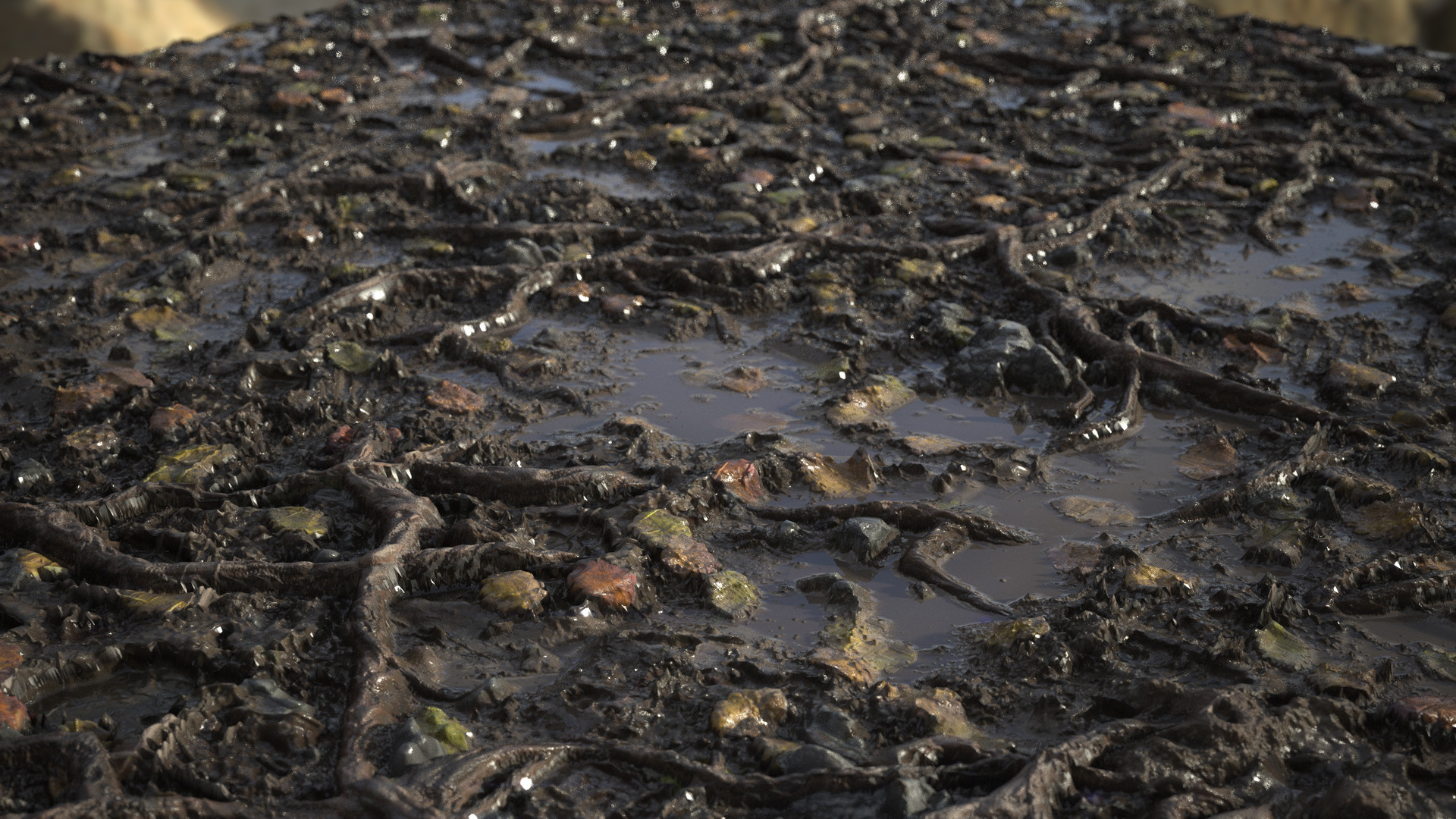 ArtStation - Procedural Forest mud
