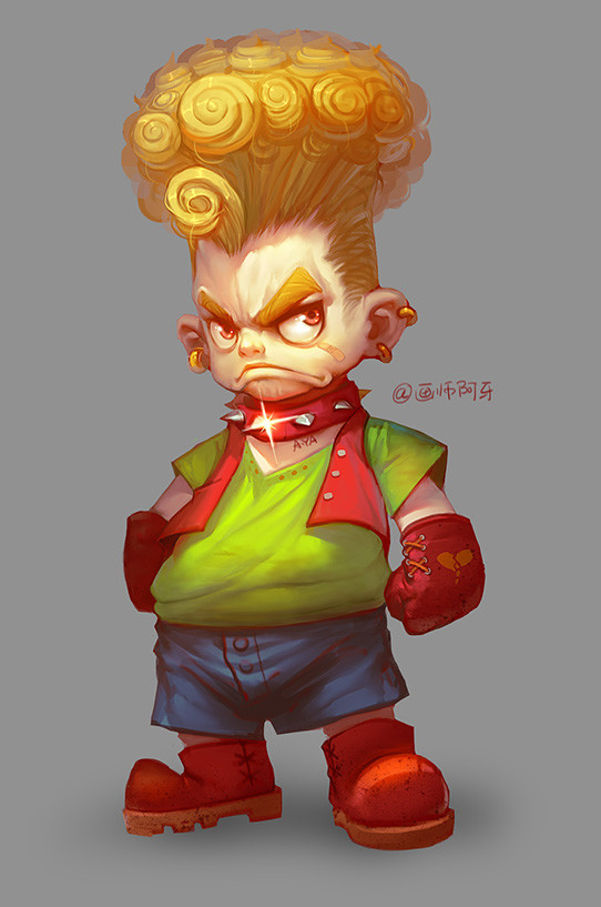 ArtStation - The Angry Man