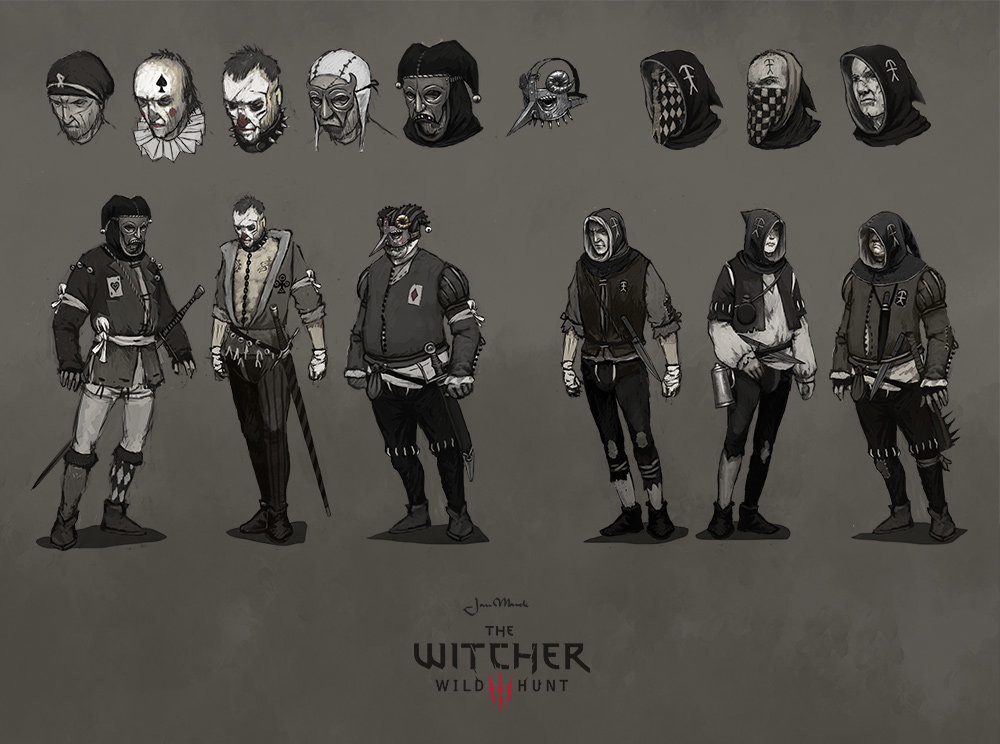 ArtStation - Novigrads gangs