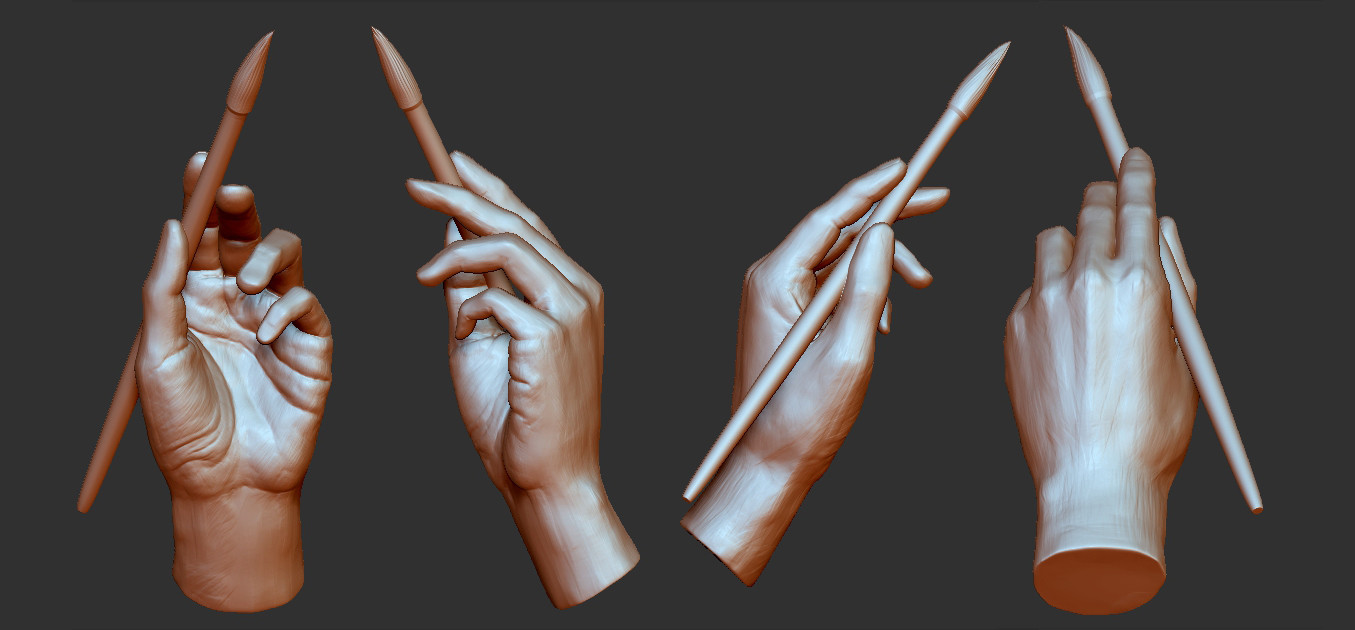 ArtStation - Hand Anatomy Study