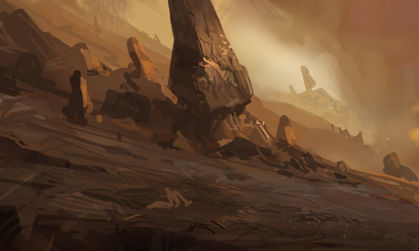 ArtStation - Spiky rocks