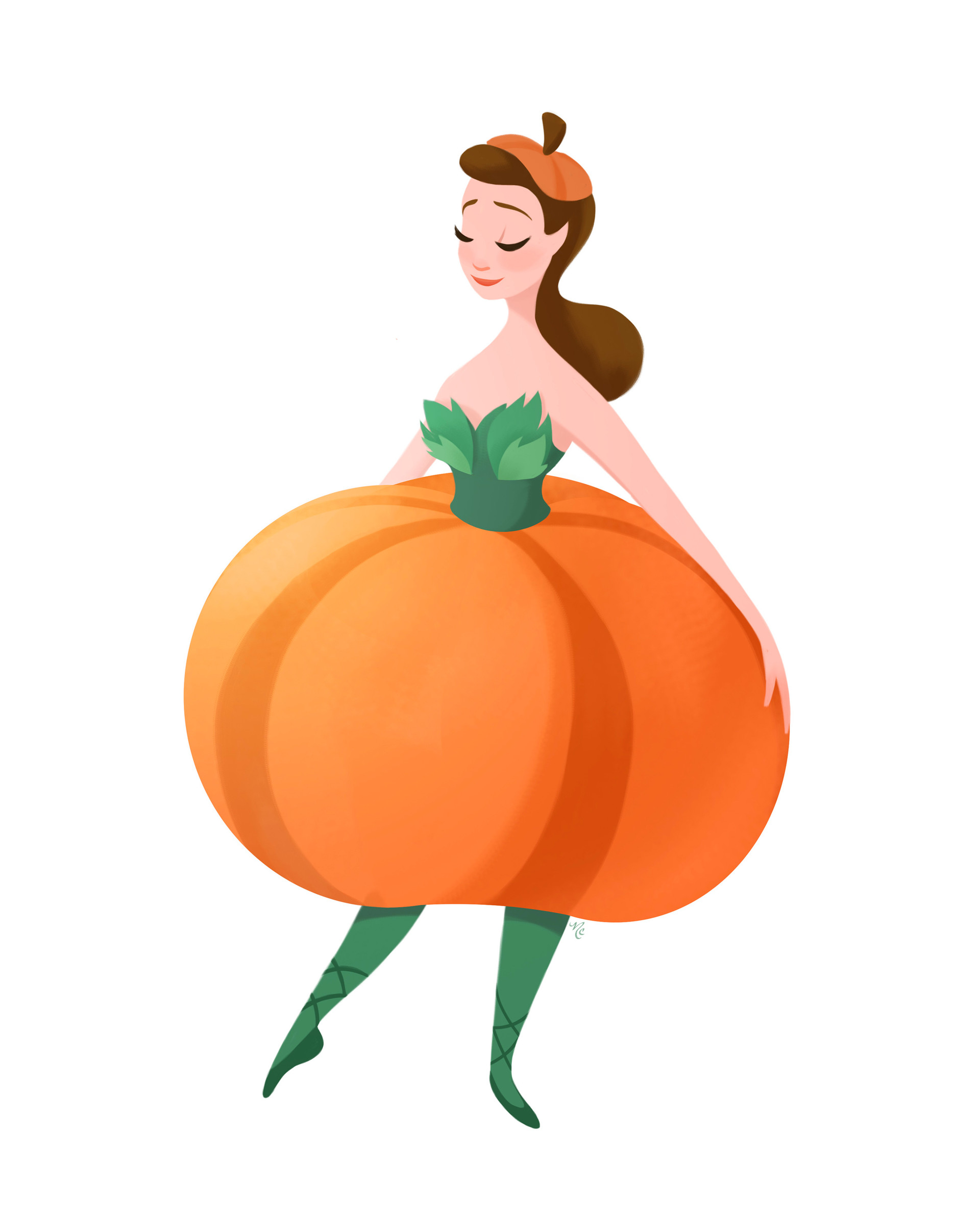 ArtStation - Pumpkin Ballerina