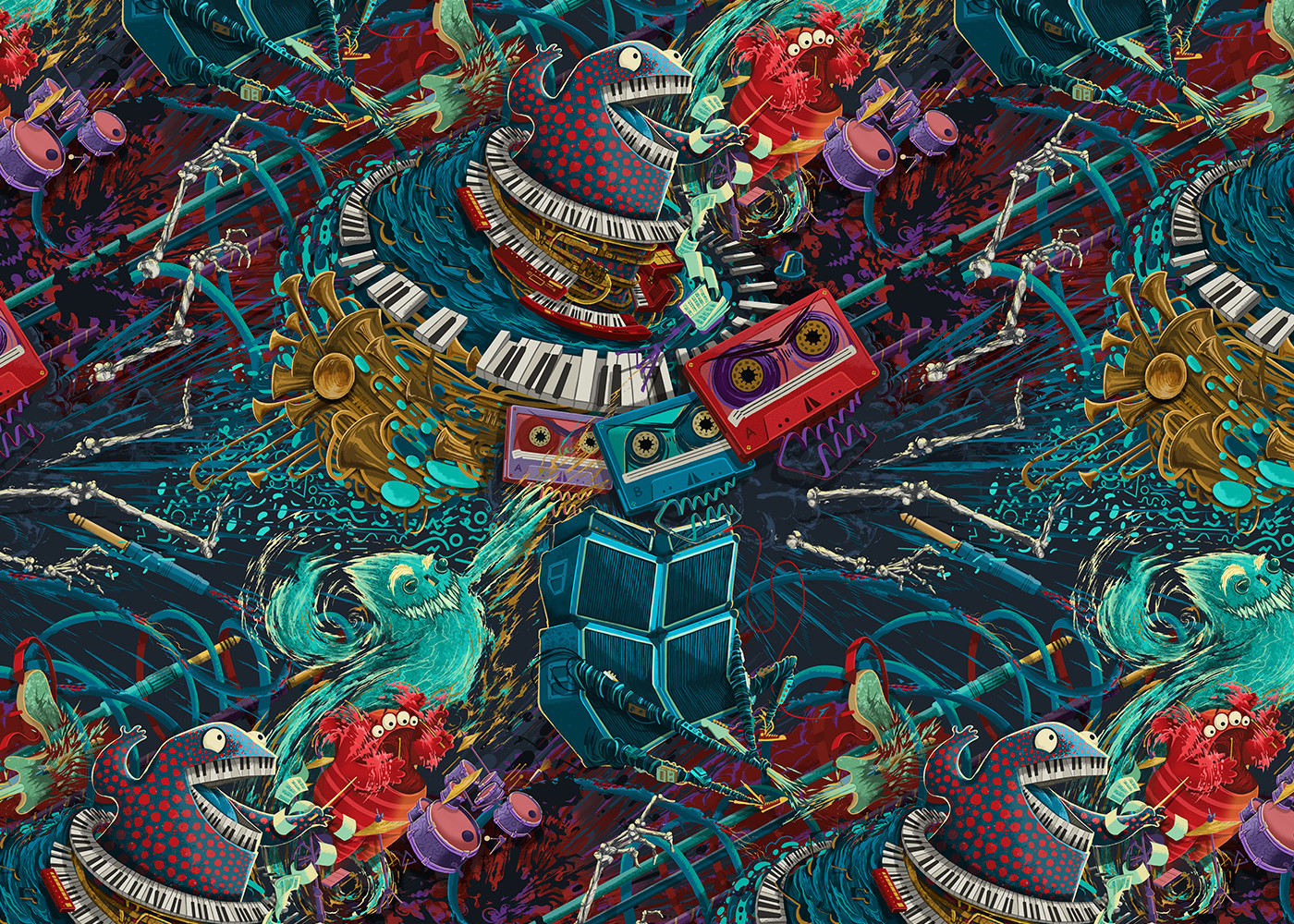 ArtStation - Pattern Illustration