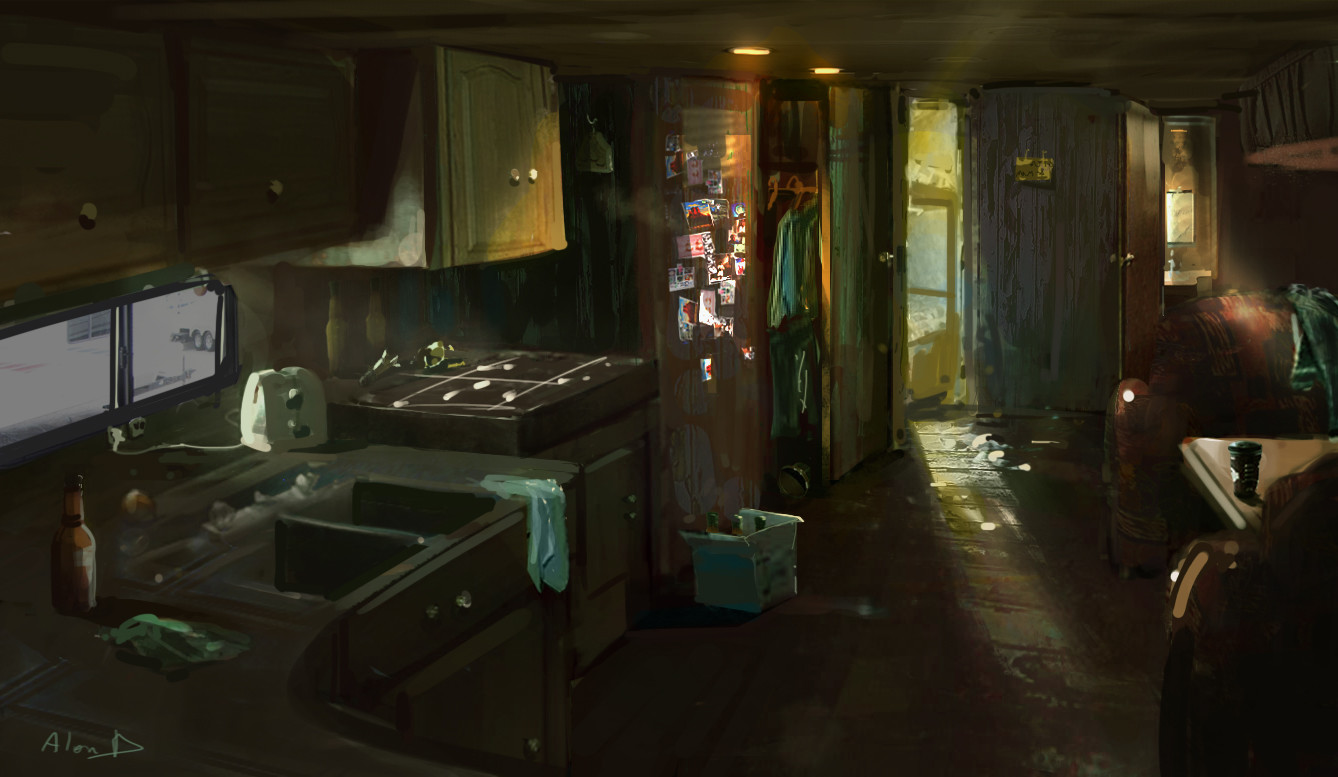 ArtStation - RV main space