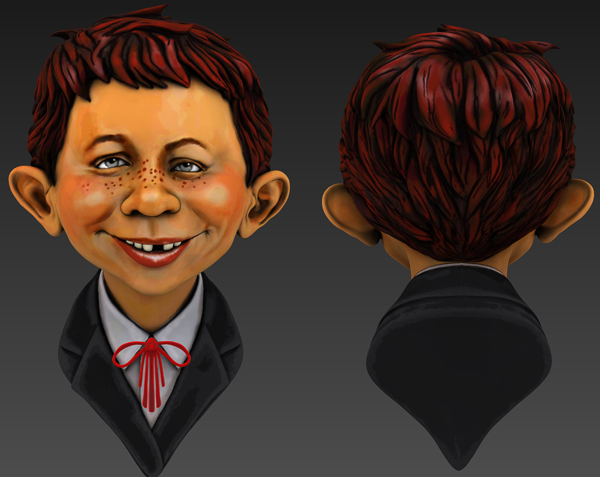ArtStation - Alfred E Neuman