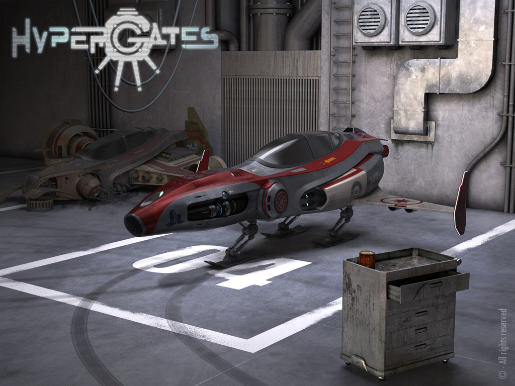 ArtStation - Hypergates - Hangar 02