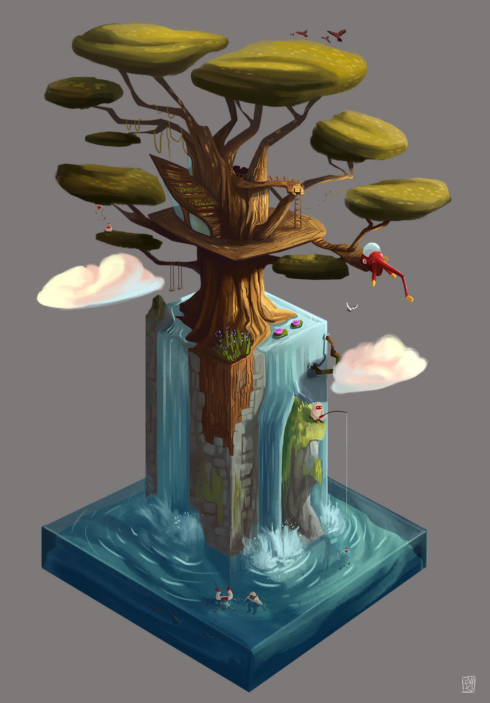 ArtStation - Secret island 3