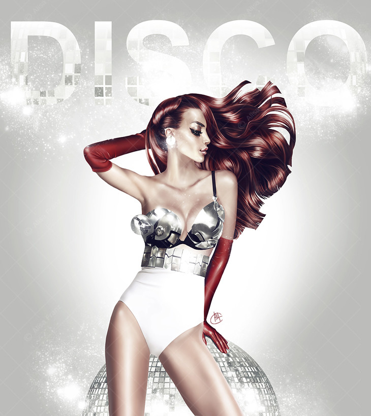 ArtStation - Dancing lady