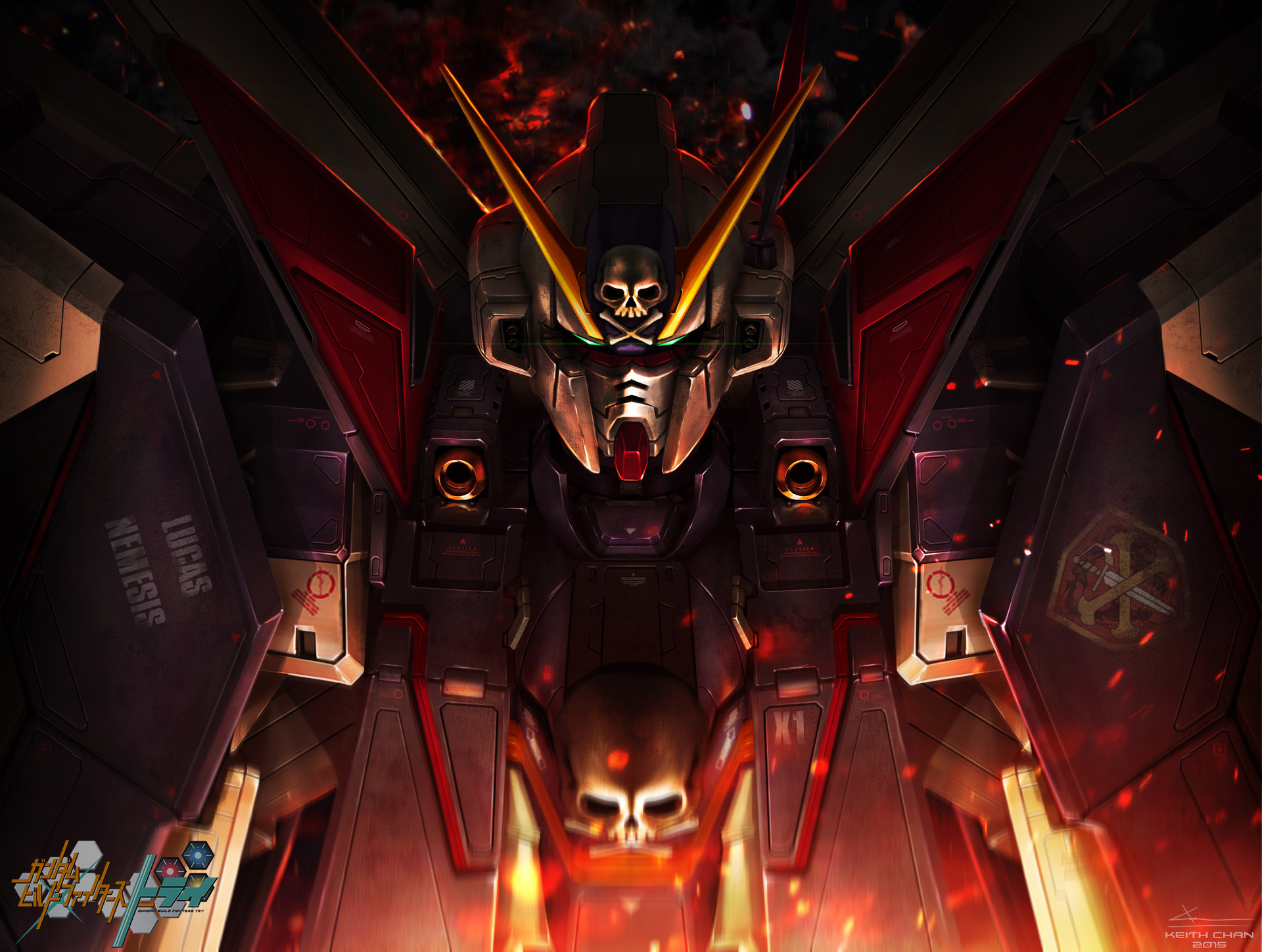ArtStation - Crossbone Gundam