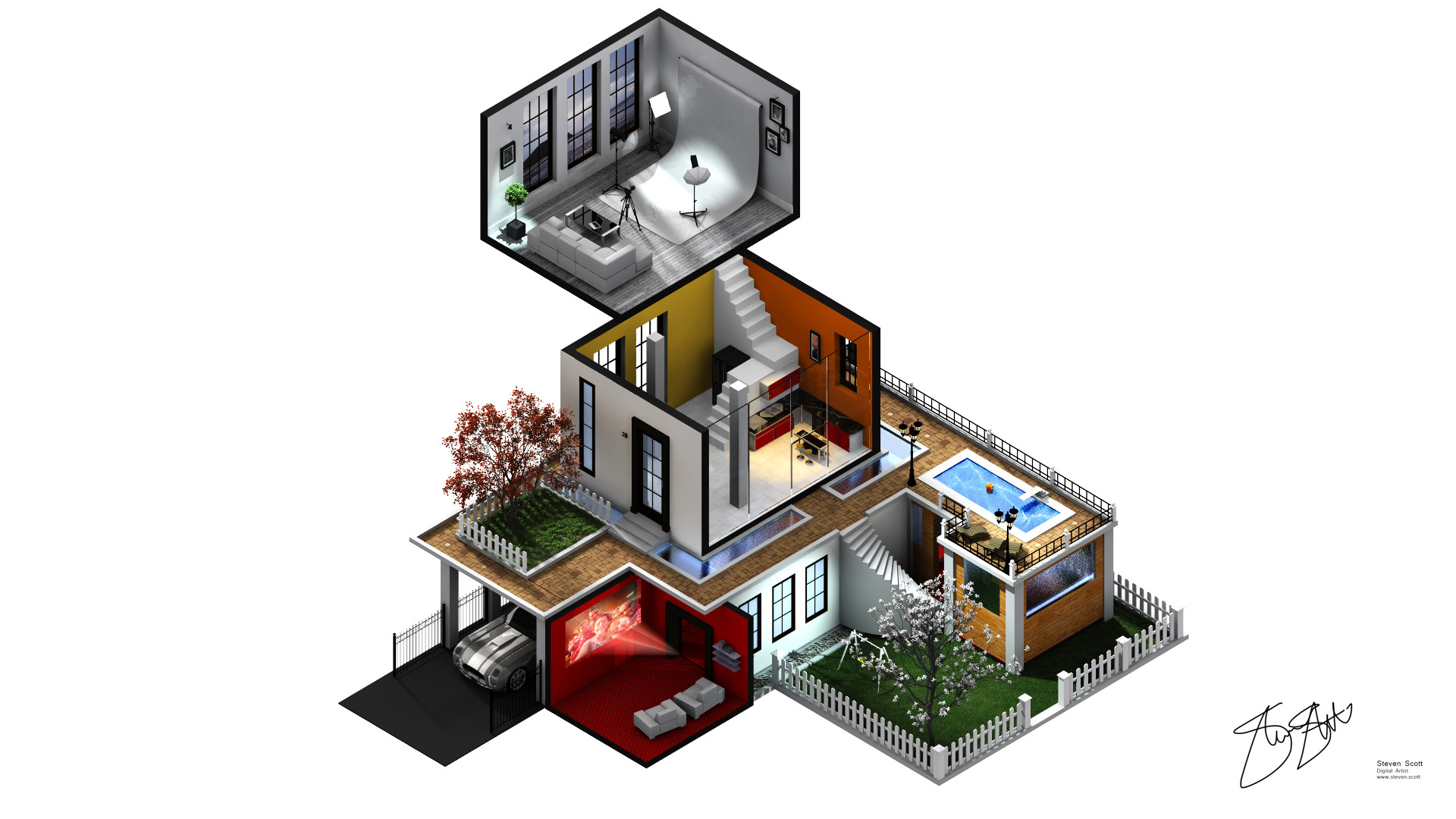 ArtStation - Isometric Renders