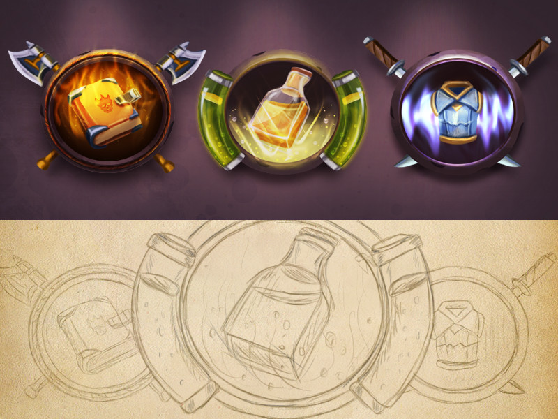 ArtStation - RPG Game ICONS