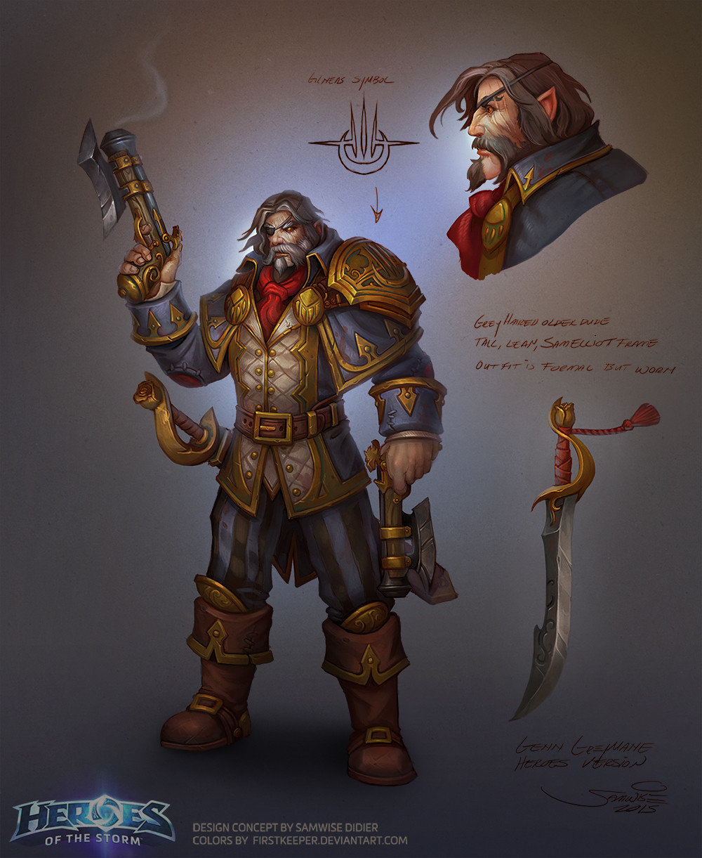 ArtStation - Greymane concept art
