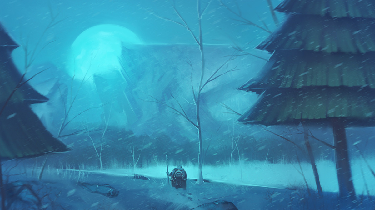 ArtStation - Damn snow.