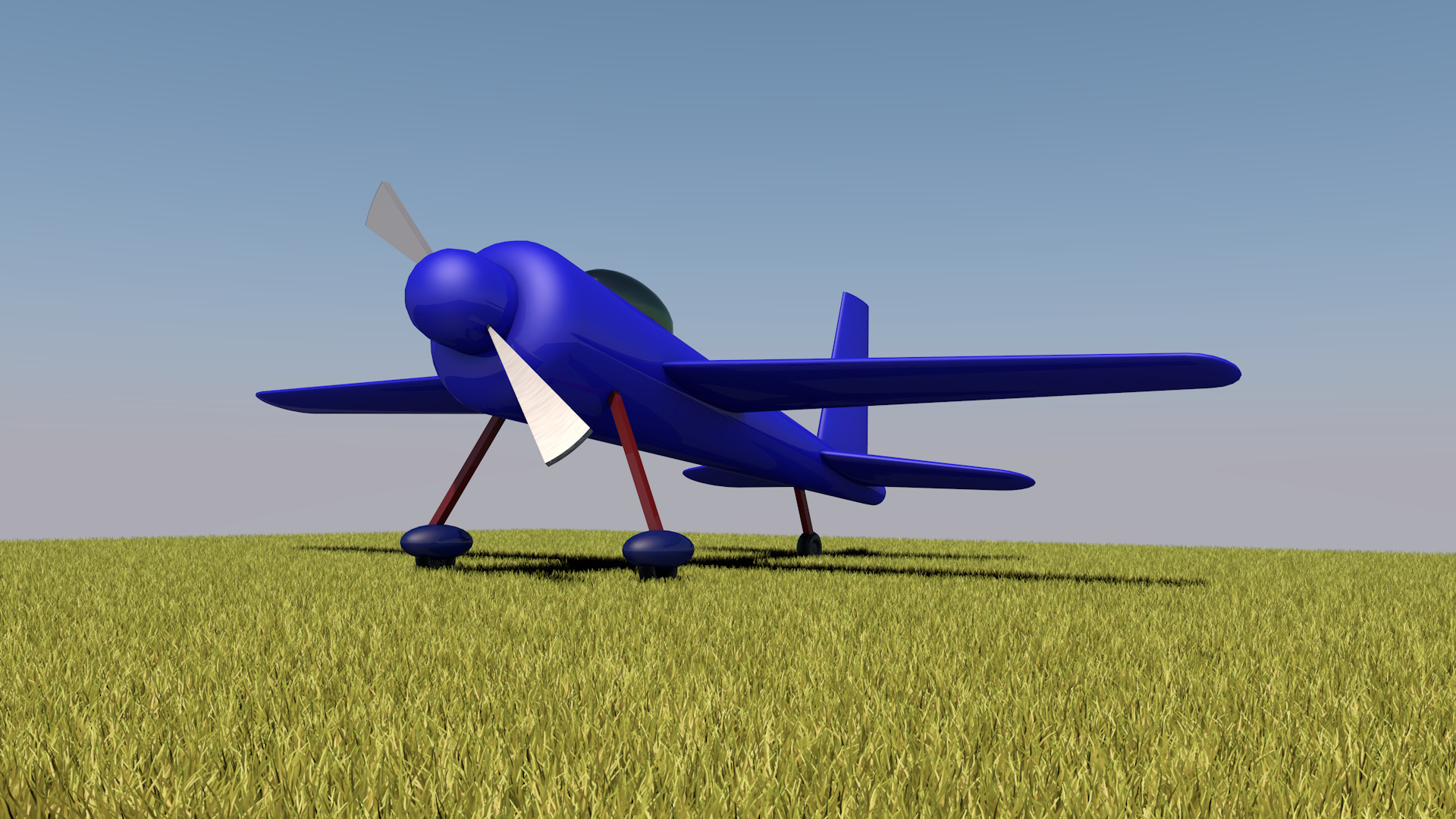 Jacob Science - Cinema 4D Cartoon Style Plane