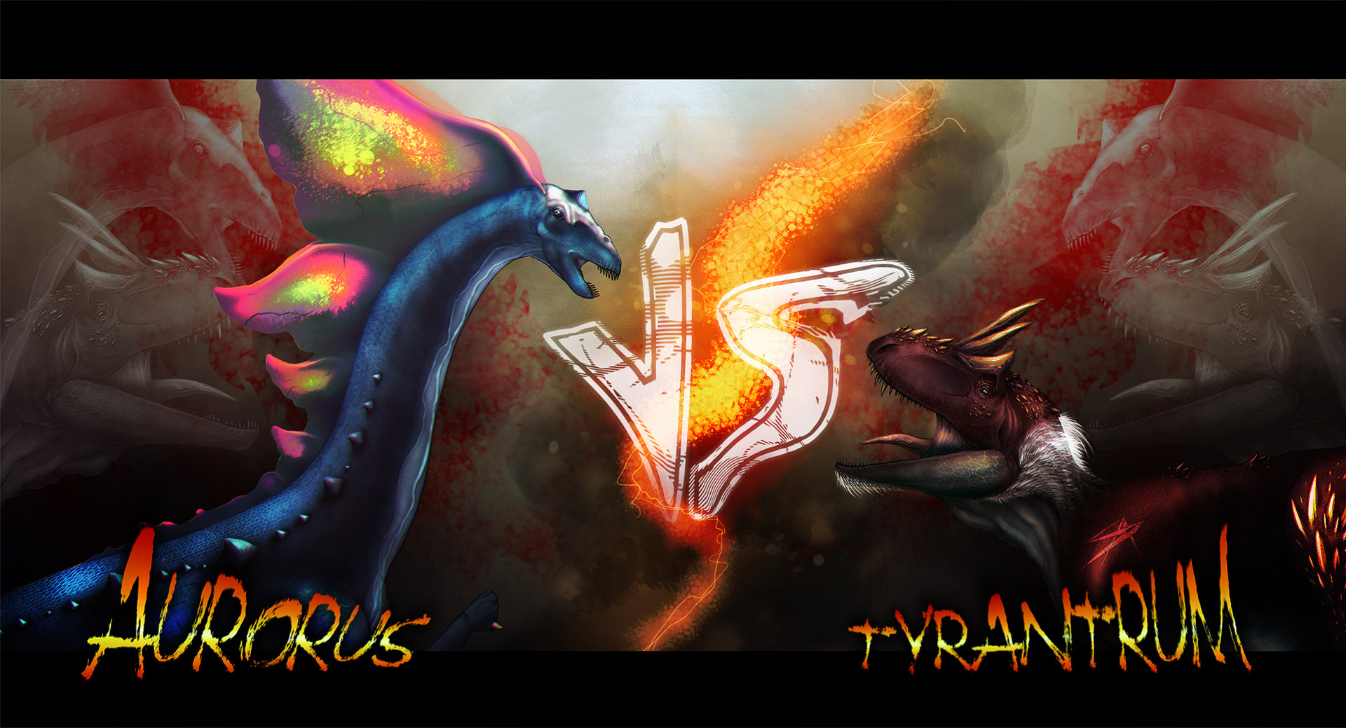 mega tyrantrum and aurorus