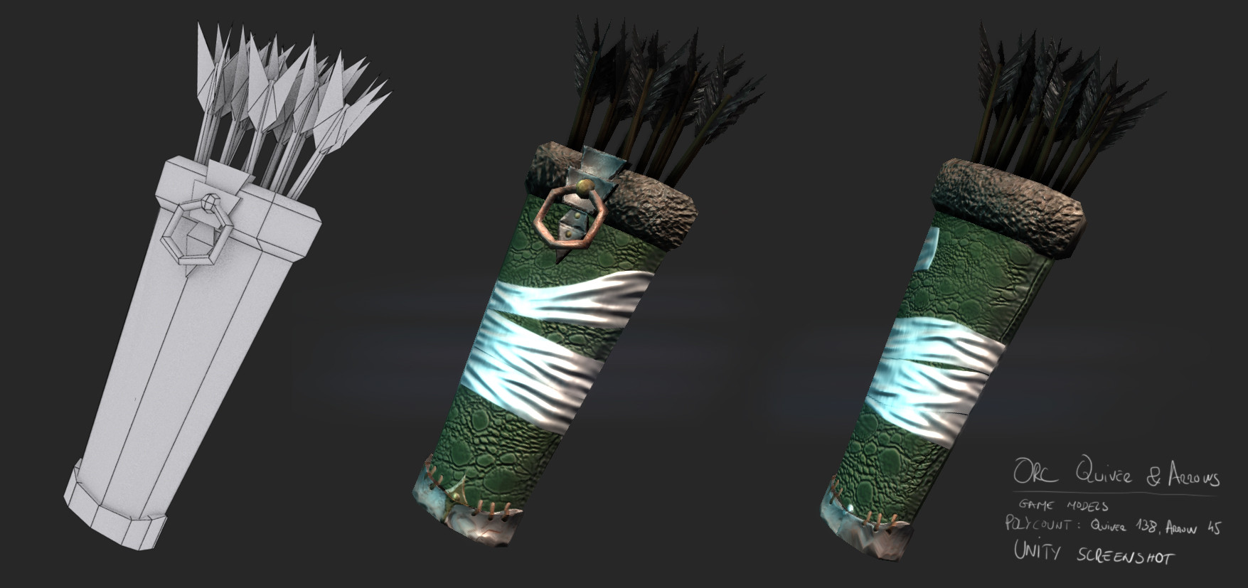 Dejan Backovic - Orc Archer - Weapon Set