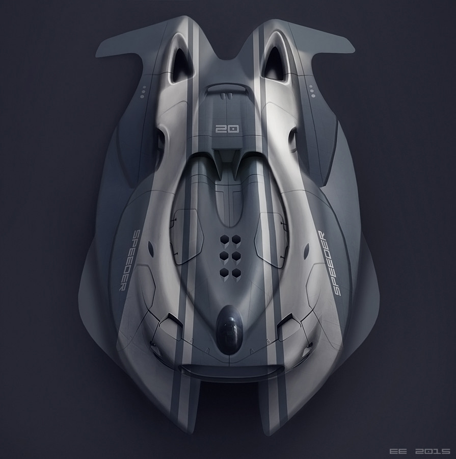 ArtStation - speed boat concept