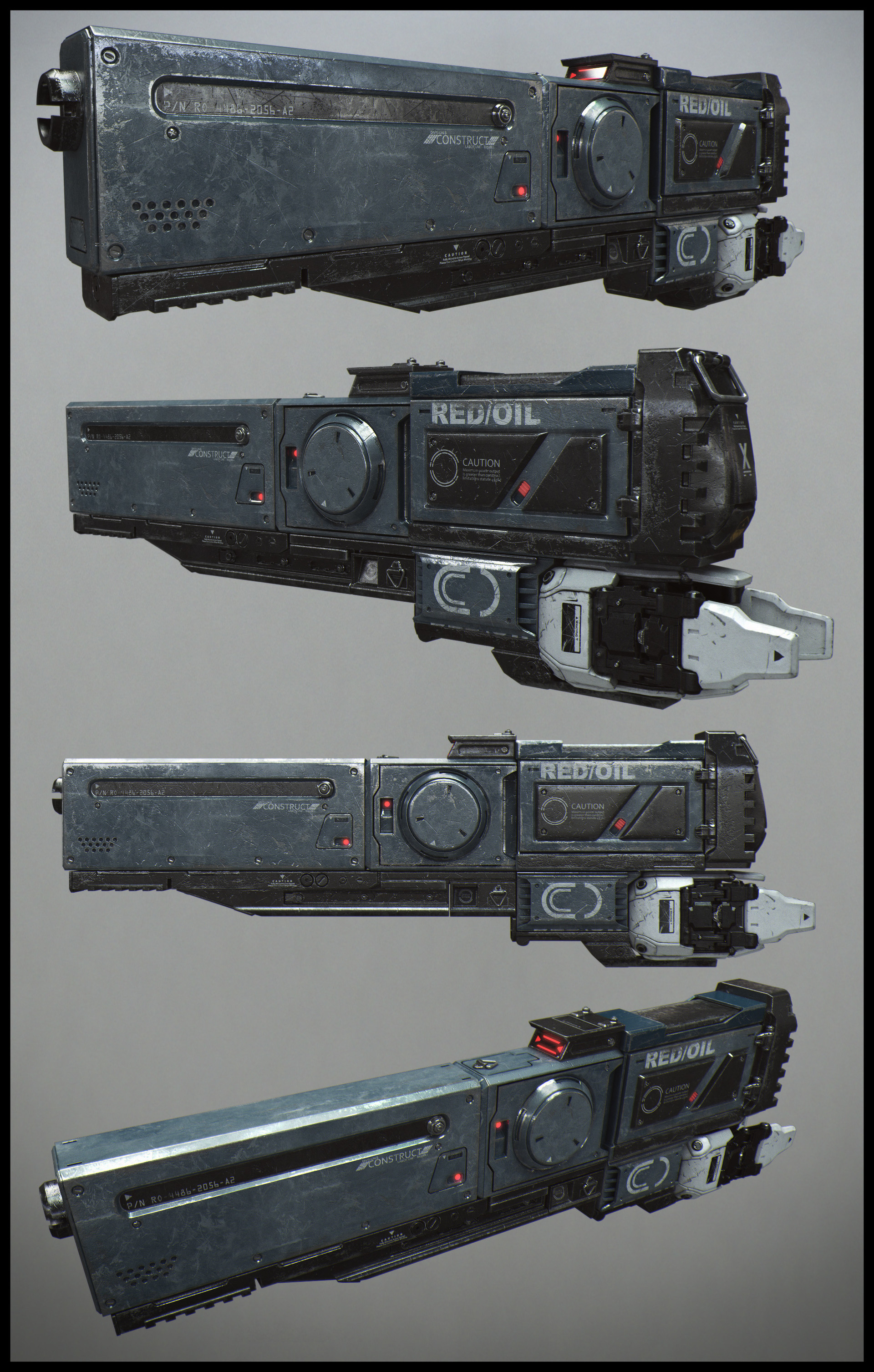 ArtStation - Construct - Plasma gun