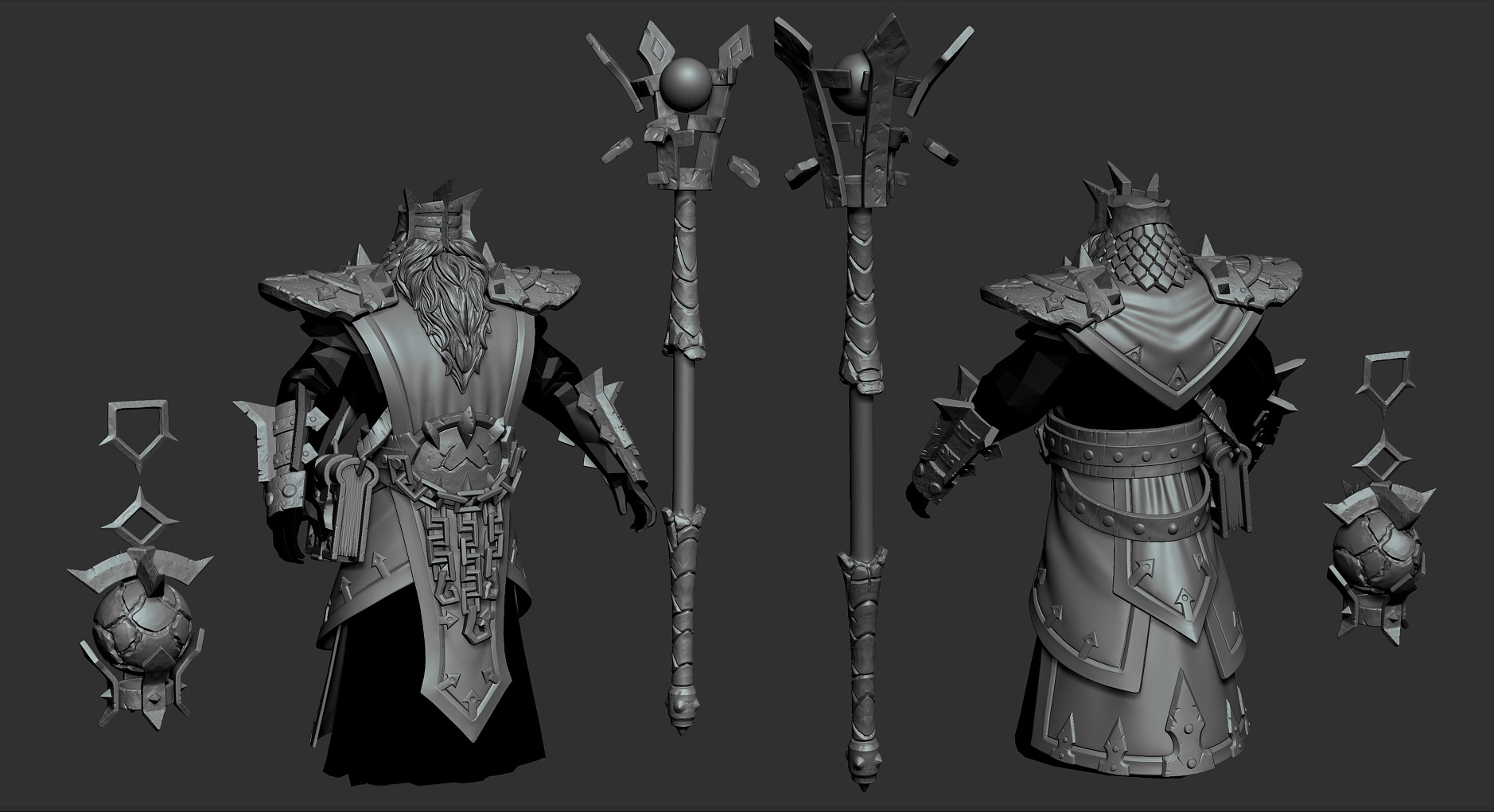 ArtStation - Warlock set